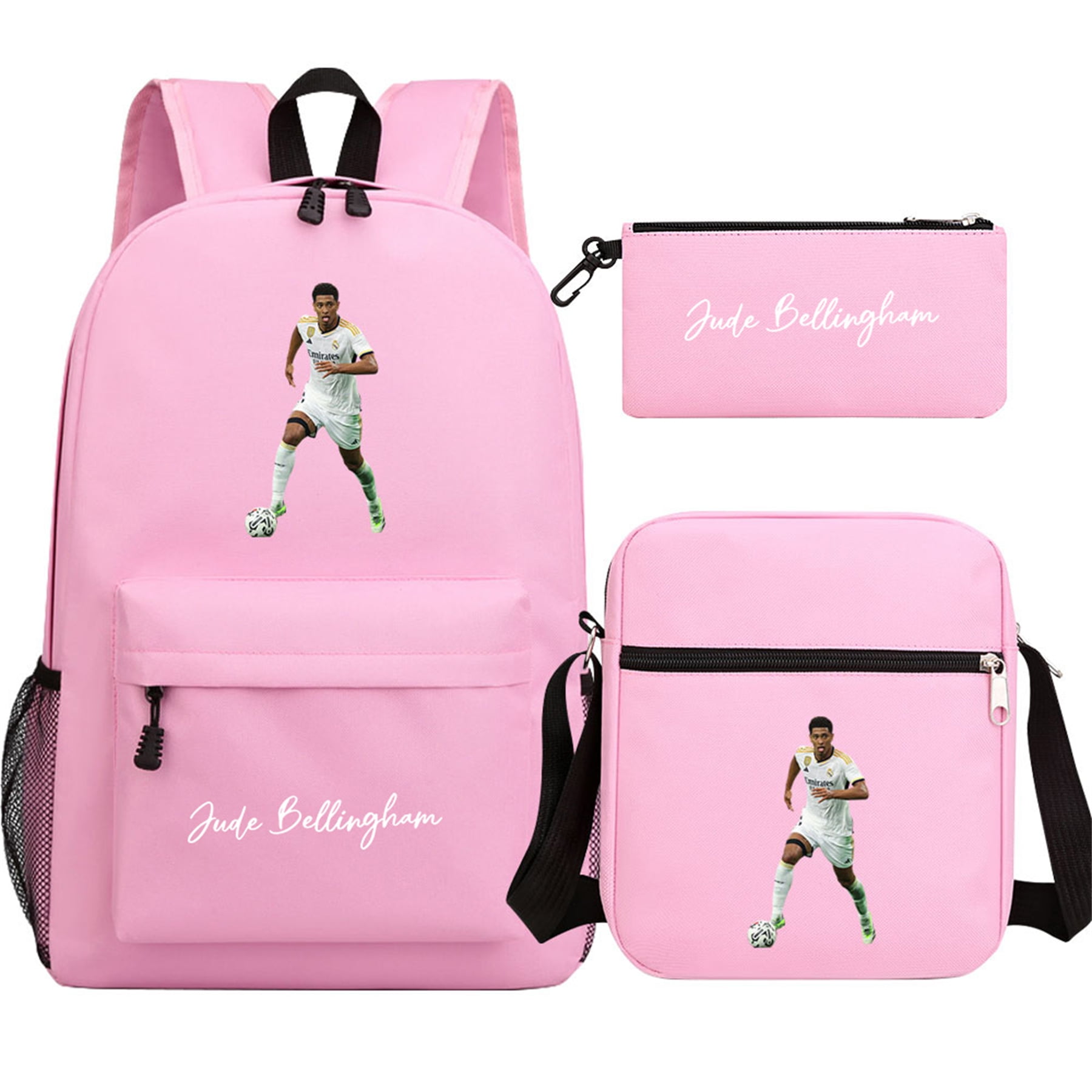 Teen Jude Bellingham 3 in 1 Backpack Set Student Casual Daypack Large ...