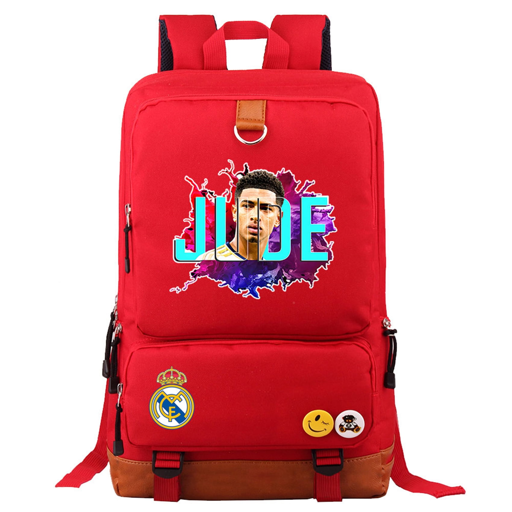 Teen Jude Bellingham Laptop Bag Lightweight Casual Backpack-Wear ...
