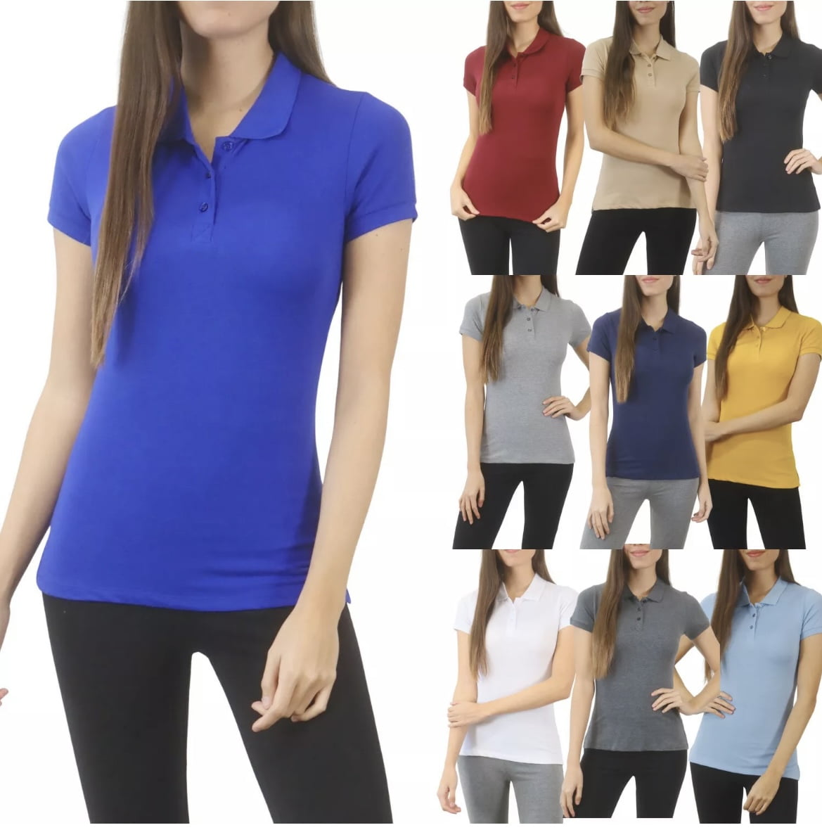 Teen Kids 3 Pack Solid Polos, work polos, Back to school Polos, 15 ...