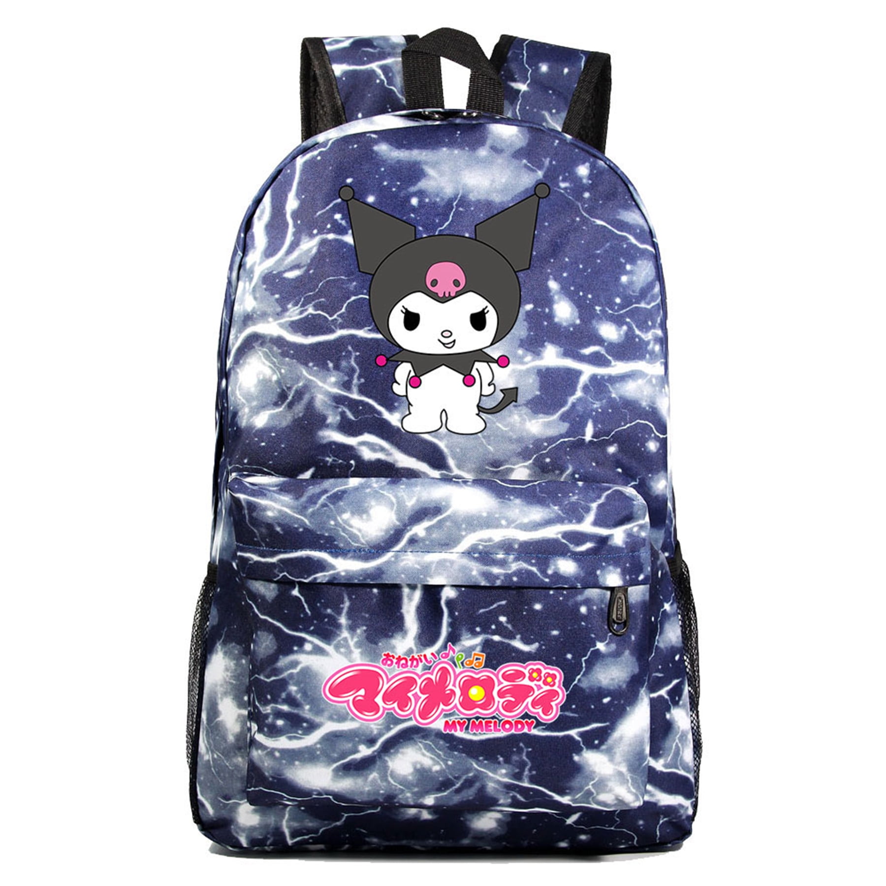 Teen Kuromi Lightweight Backpack Canvas School Bookbag Student Casual ...