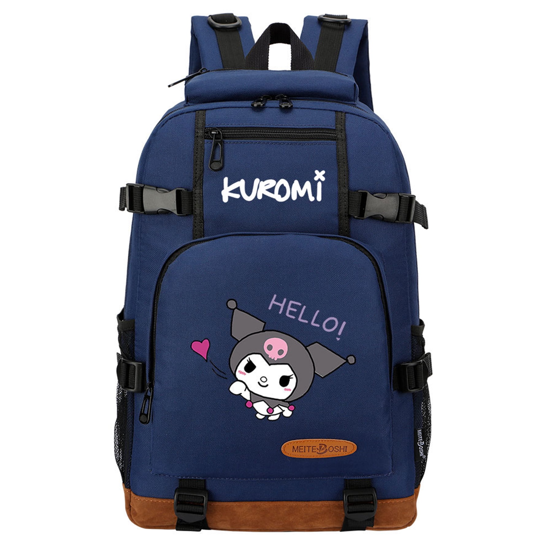 Teen Kuromi Waterproof Backpack-Students Back to School Bookbag Durable ...