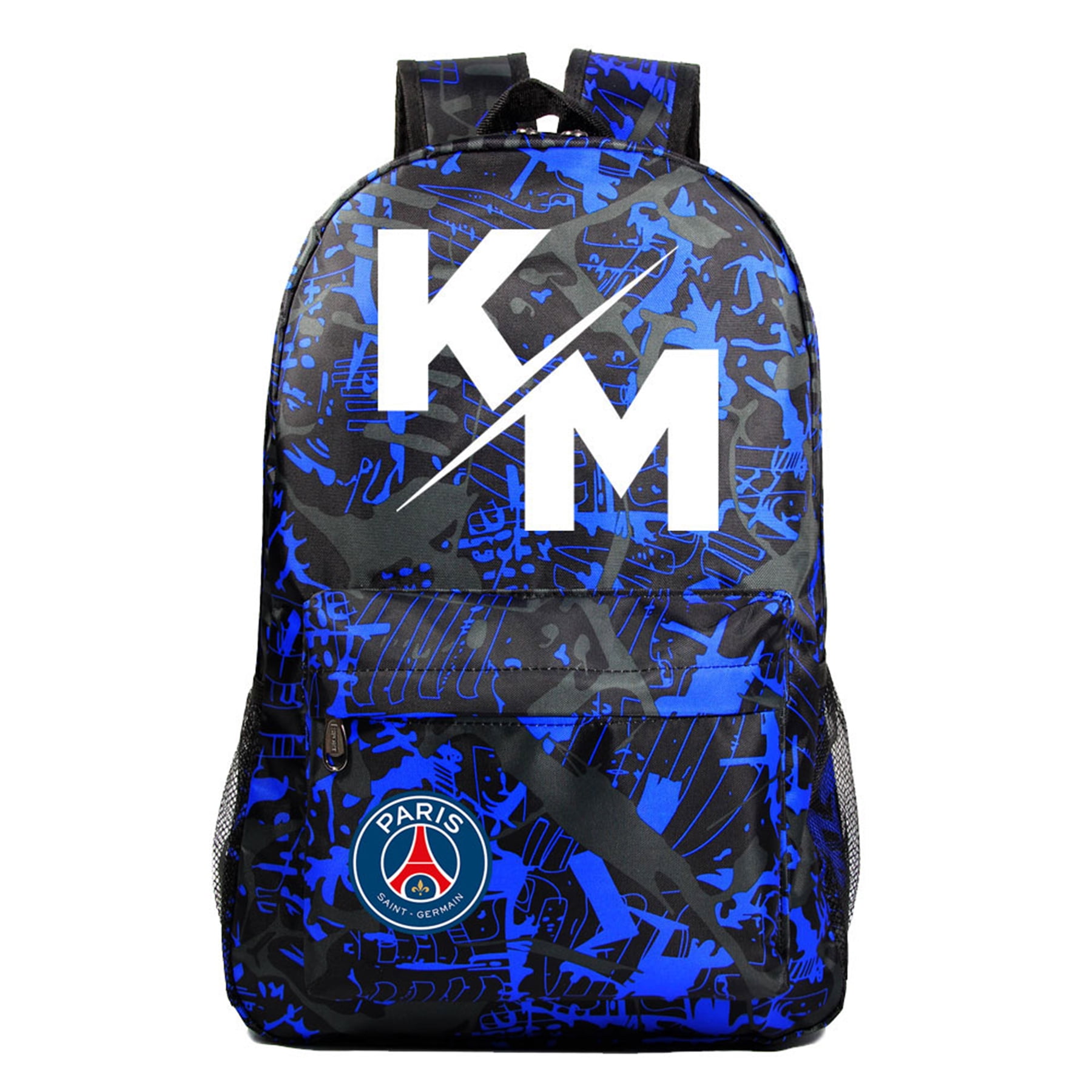 Teen Kylian Mbappe Backpack-Waterproof Laptop Knapsack Lightweight ...