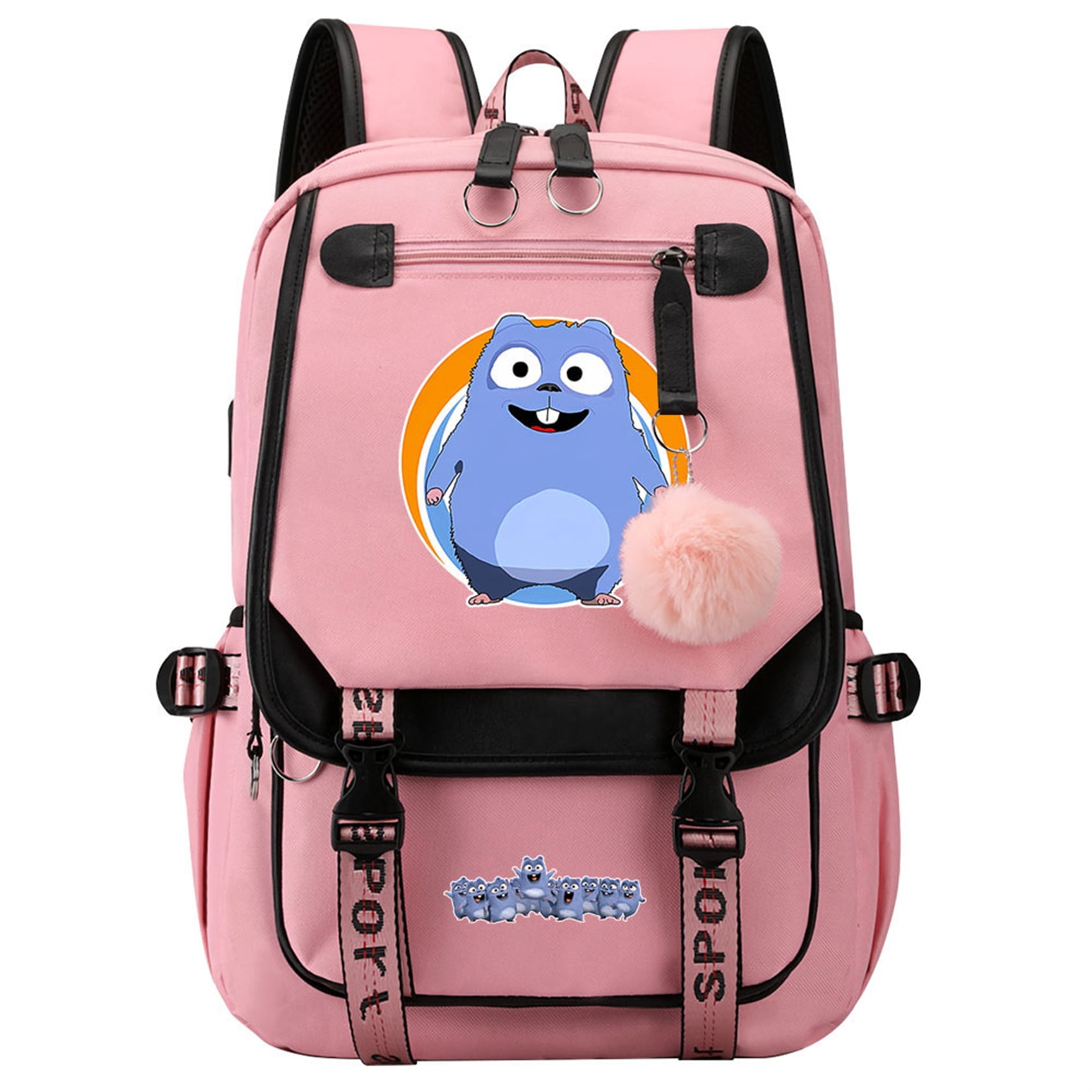 Teen Lightweight Daypack Grizzly and the Lemmings Cute Book Bag ...