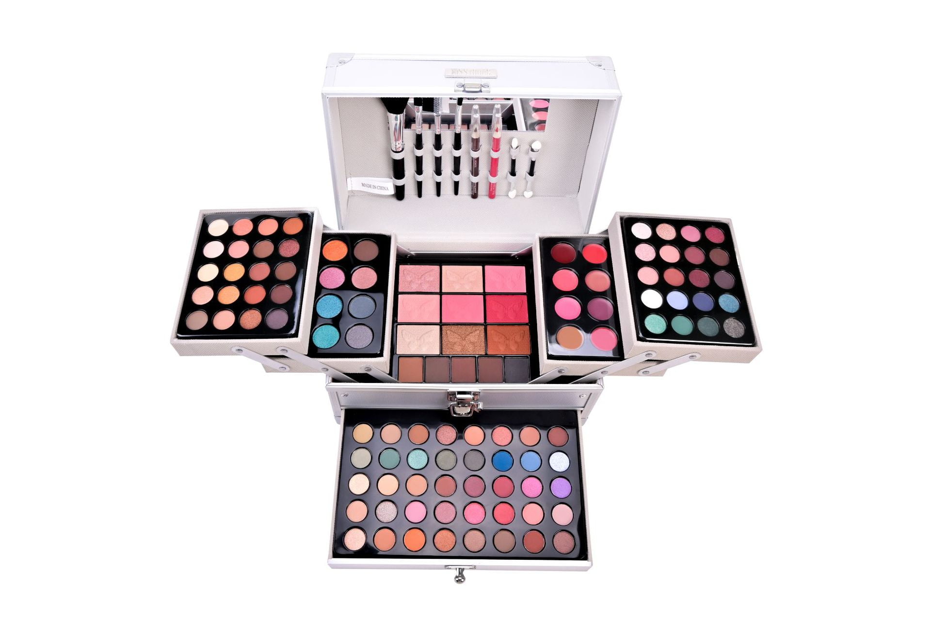 Teen Makeup Sets - 2-tier heart makeup gift sets and eyeshadow palettes ...