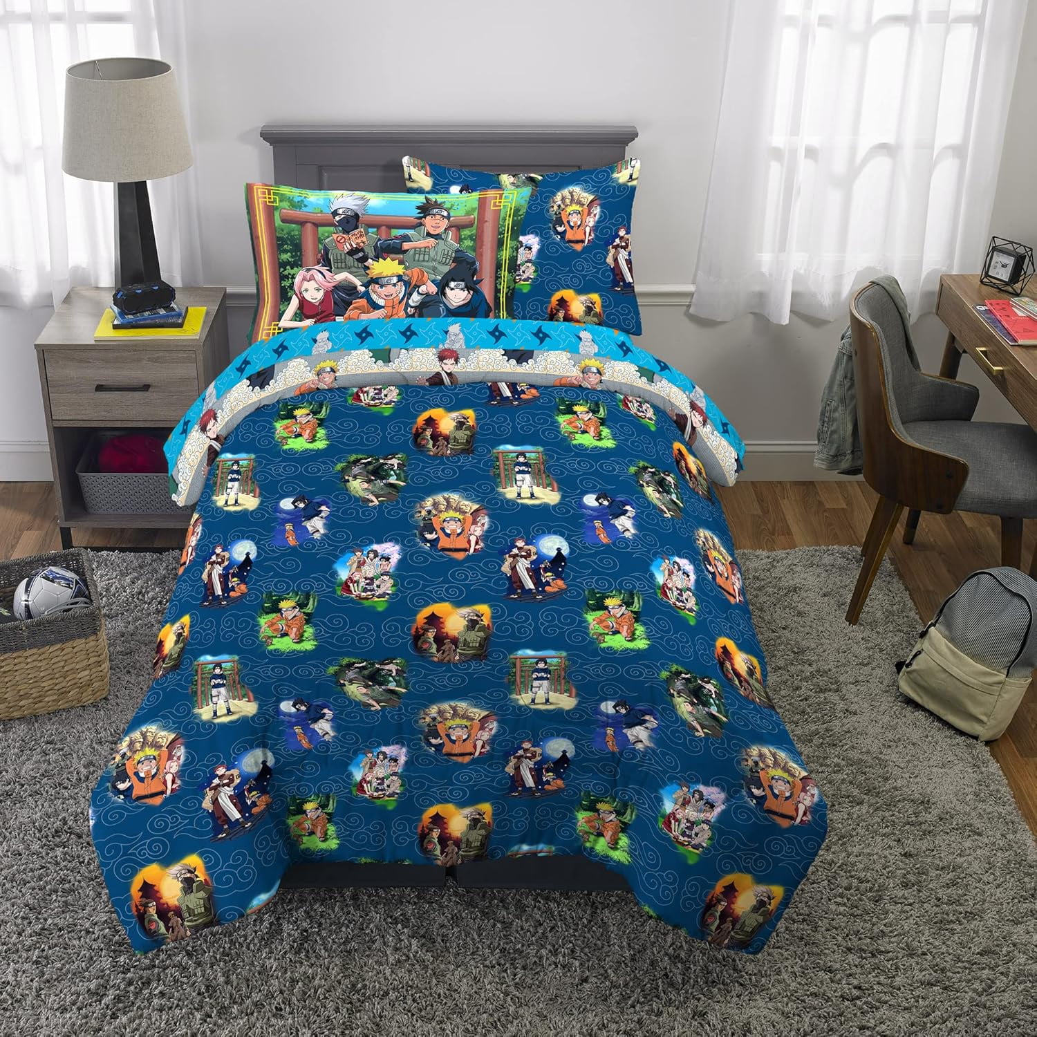 Teen Monster High Duvet Cover Set 3 Pieces Cartoon Bedding Set Full ...