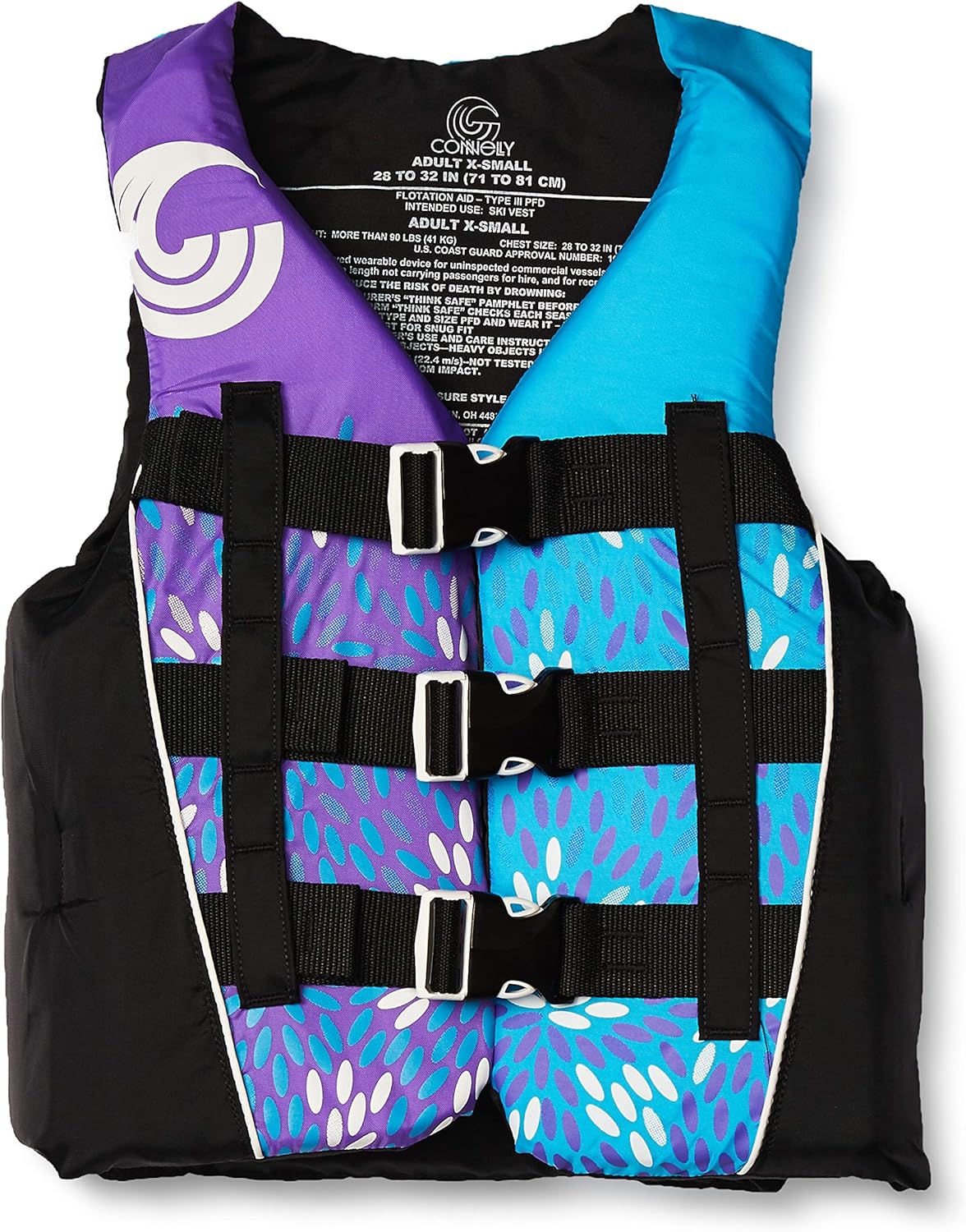 Teen Nylon Life Vest, 90 to 120 lbs - Walmart.com