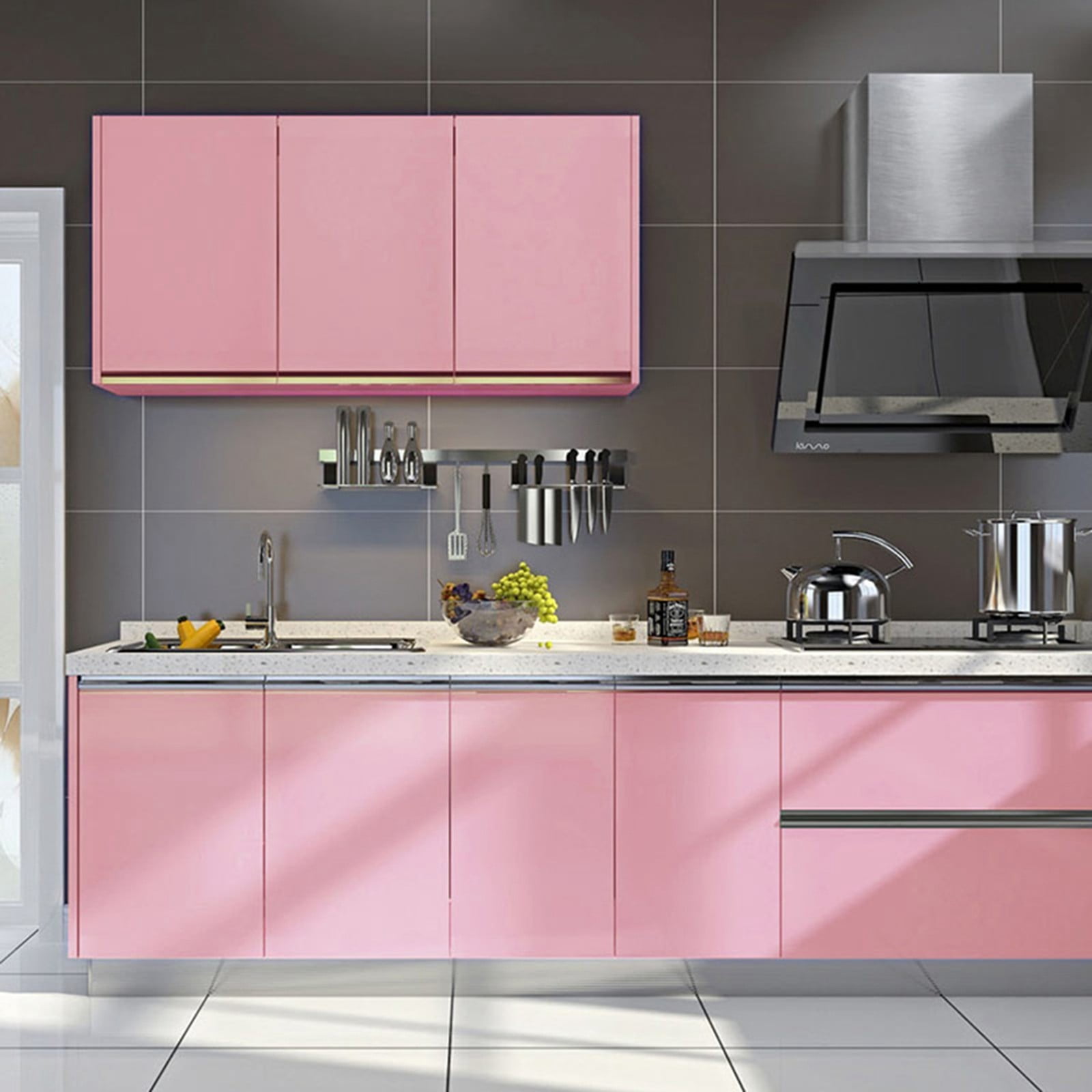 Teen Room Decor For Girls, Pink Wallpaper Peel And Stick Contact Paper ...