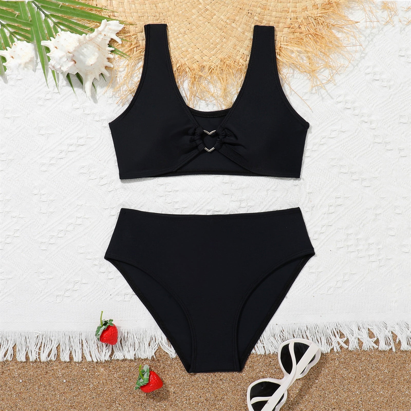Teen Girls Swim Suits Girls Swimsuit with Shorts Teen Girl Bathing ...