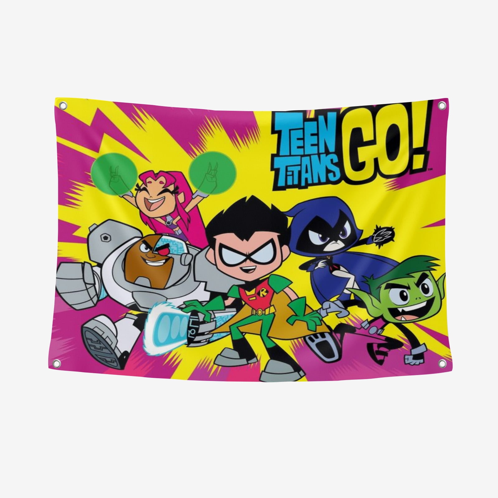 Teen Titans Go 31.5*47.2IN/80*120CM Banner Background Backdrop Party ...