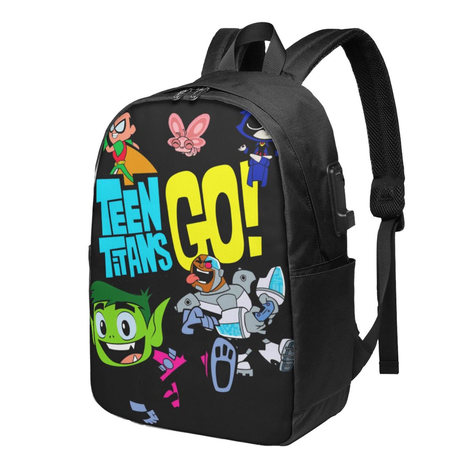 Teen Titans Go (37) Backpack Fashion Travel Backpack Laptop Backpack 17 ...