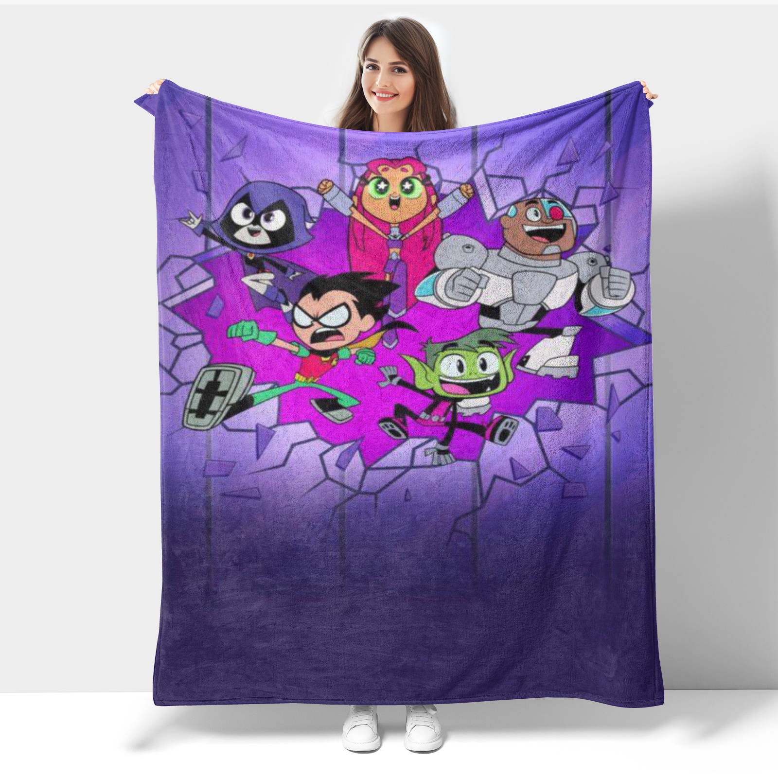 Teen Titans Go 40IN*60IN Blanket - Walmart.com