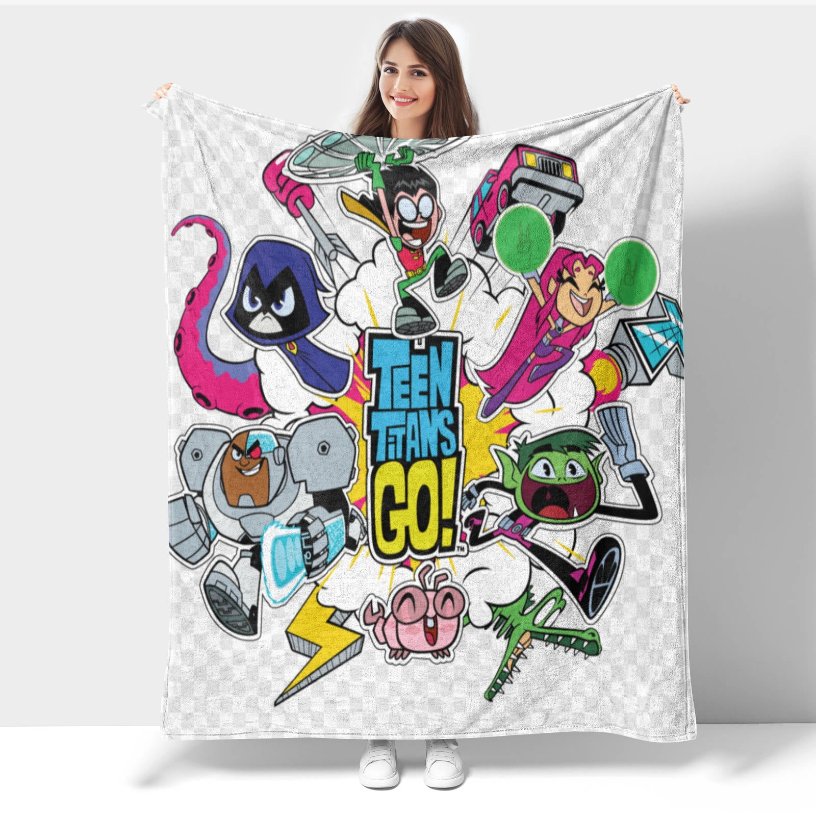 Teen Titans Go 50IN*40IN Blanket - Walmart.com