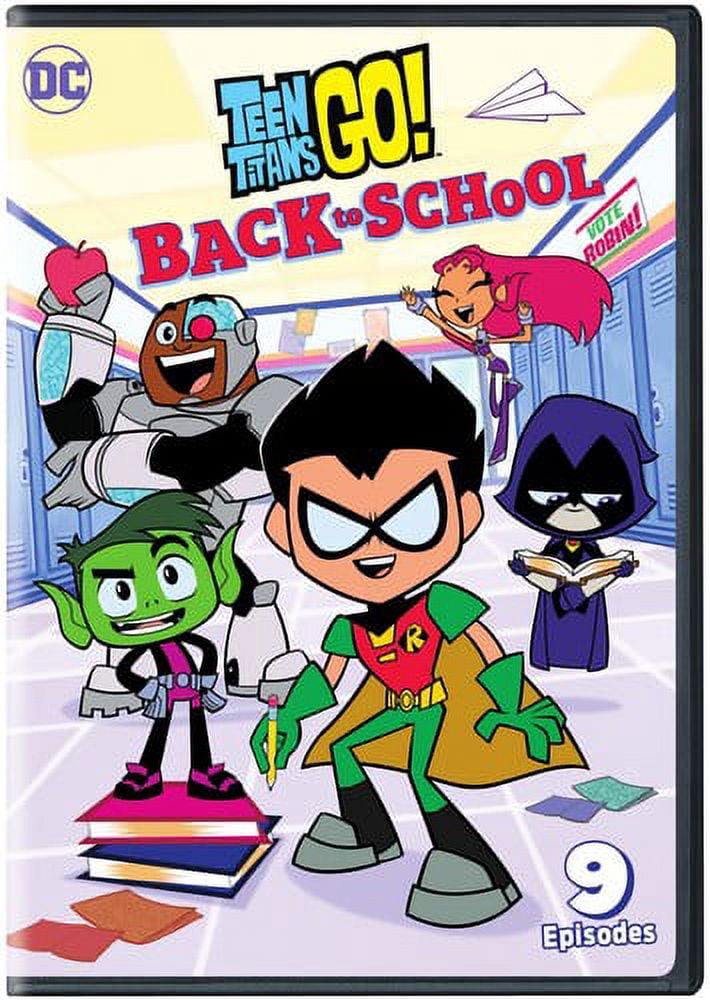 Teen Titans Go! Back To School (DVD), Warner Home Video, Animation ...