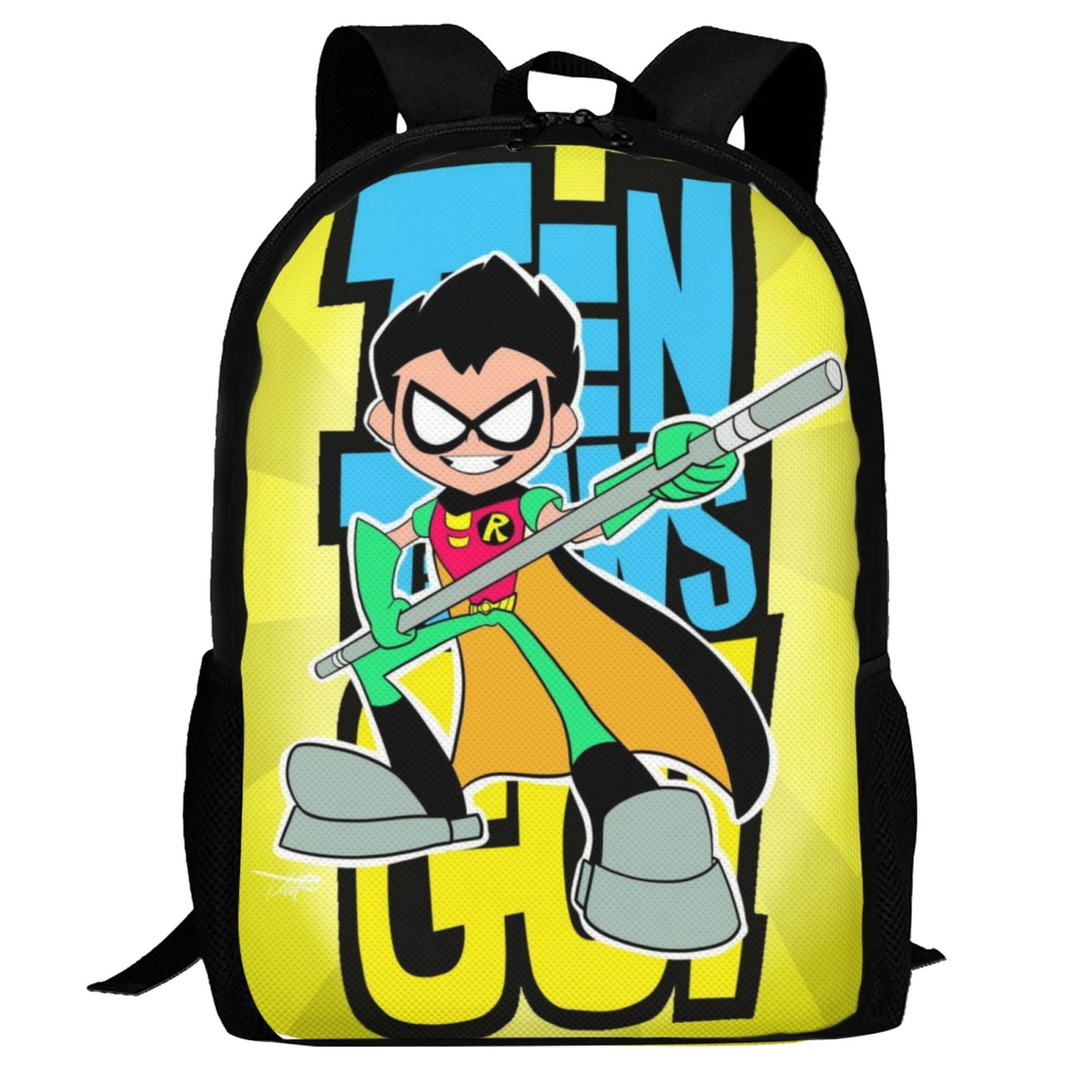 Teen Titans Go! Backpack,3d Print Laptop Backpack Lightweight Casual ...