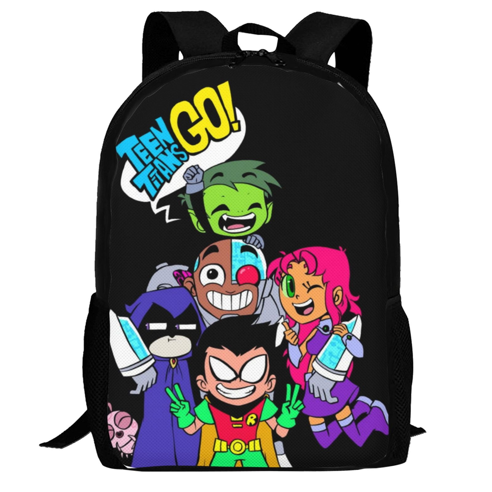 Teen Titans Go Backpack,3d Print Laptop Backpack Lightweight Casual ...