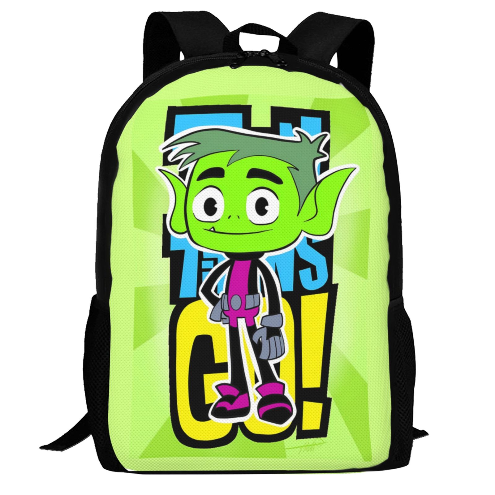 Teen Titans Go Backpack,3d Print Laptop Backpack Lightweight Casual ...