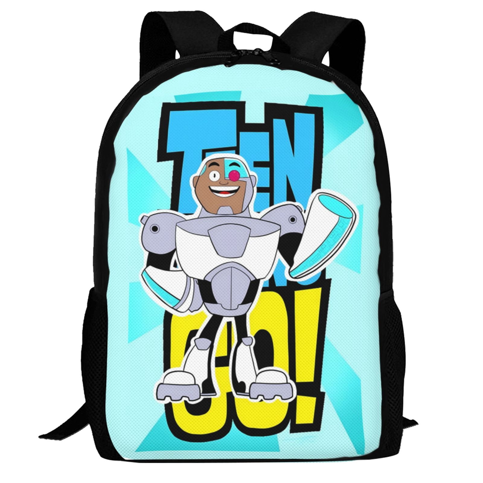 Teen Titans Go Backpack,3d Print Laptop Backpack Lightweight Casual ...