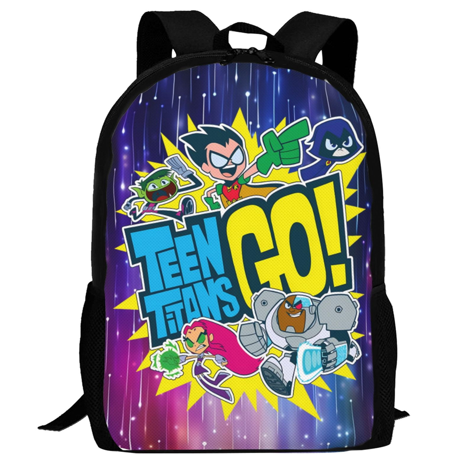 Teen Titans Go Backpack,3d Print Laptop Backpack Lightweight Casual ...