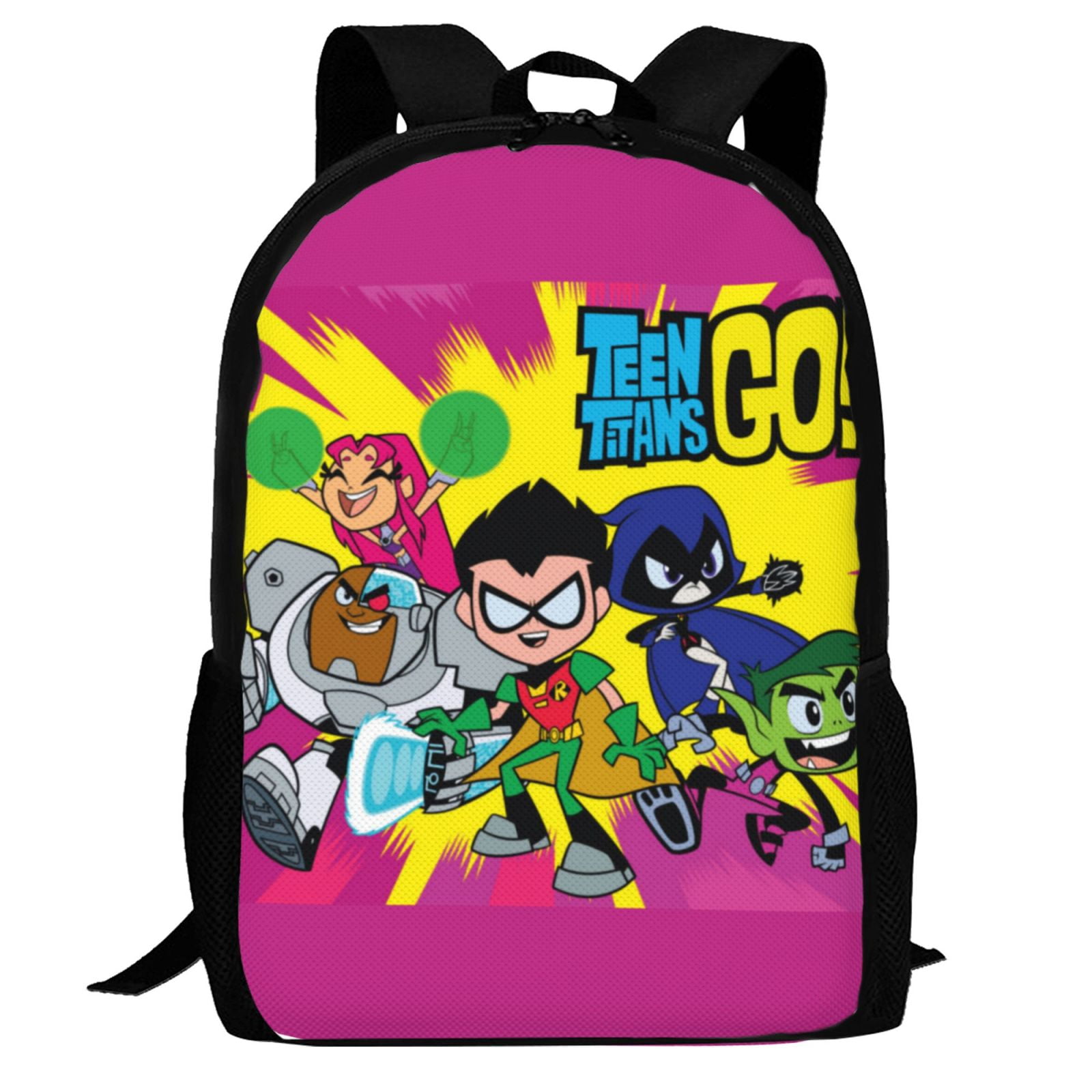 Teen Titans Go! Backpack,3d Print Laptop Backpack Lightweight Casual ...