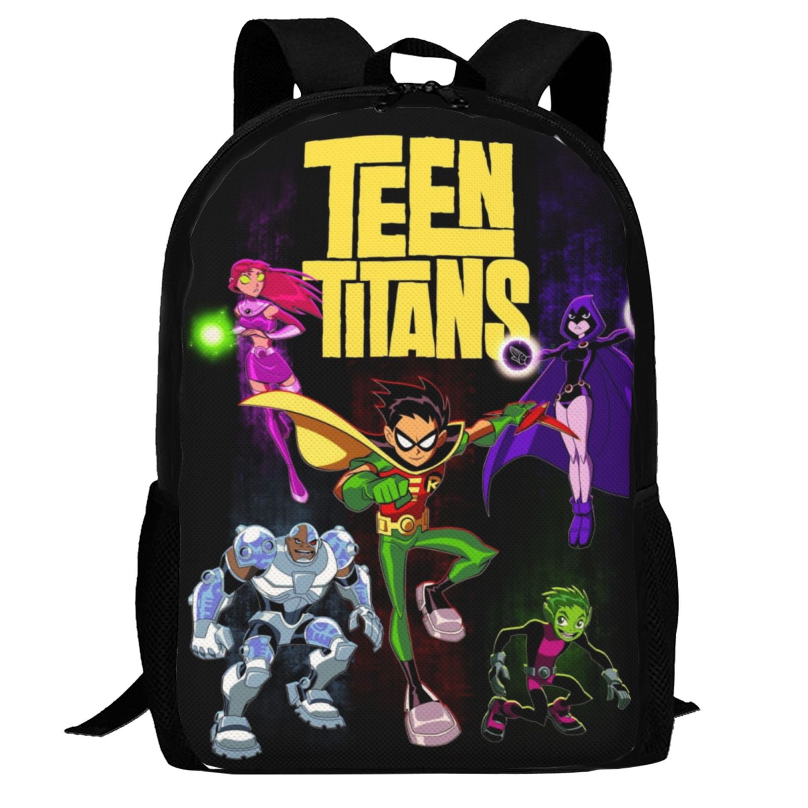 Teen Titans Go! Backpack,3d Print Laptop Backpack Lightweight Casual ...