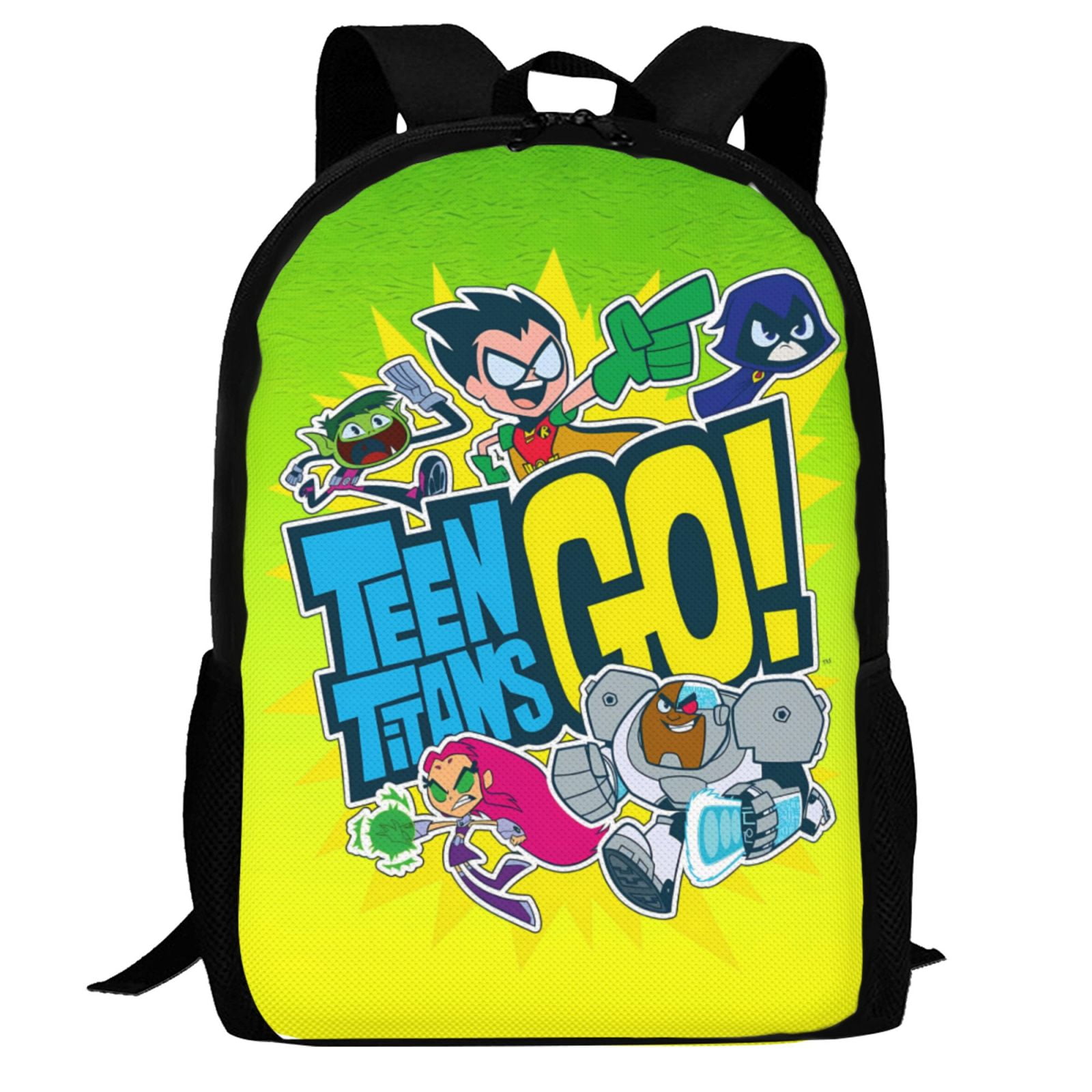Teen Titans Go Backpack,3d Print Laptop Backpack Lightweight Casual ...