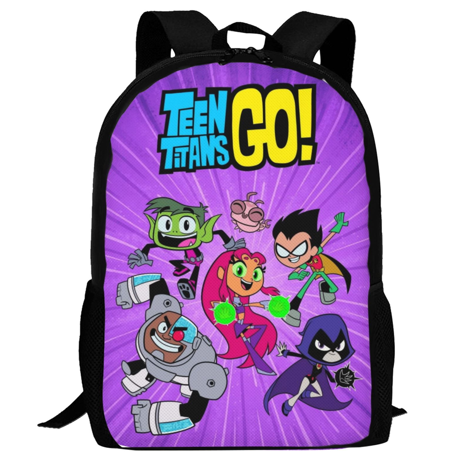 Teen Titans Go! Backpack,3d Print Laptop Backpack Lightweight Casual ...