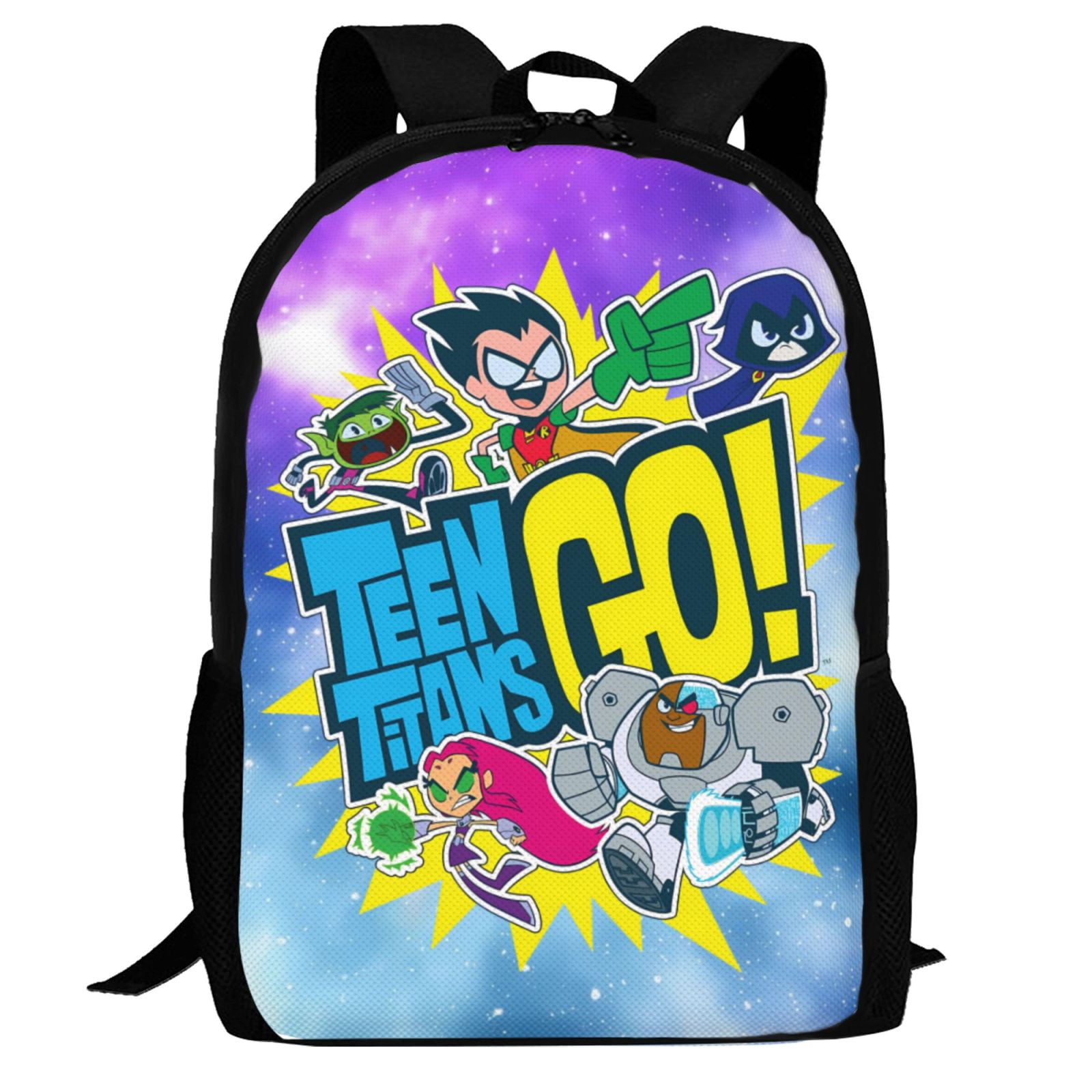 Teen Titans Go Backpack,3d Print Laptop Backpack Lightweight Casual ...