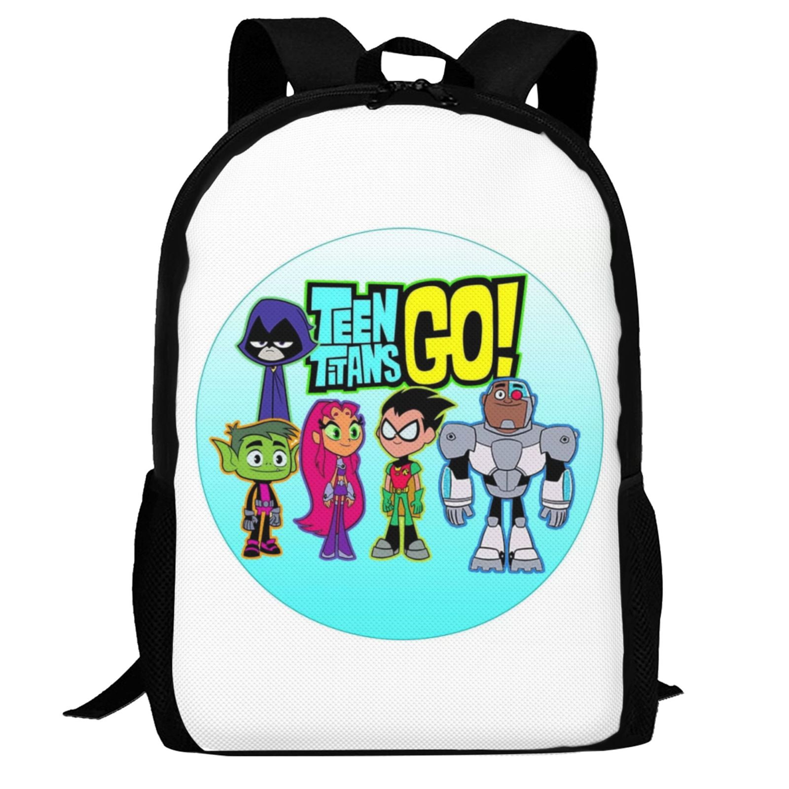 Teen Titans Go! Backpack,3d Print Laptop Backpack Lightweight Casual ...