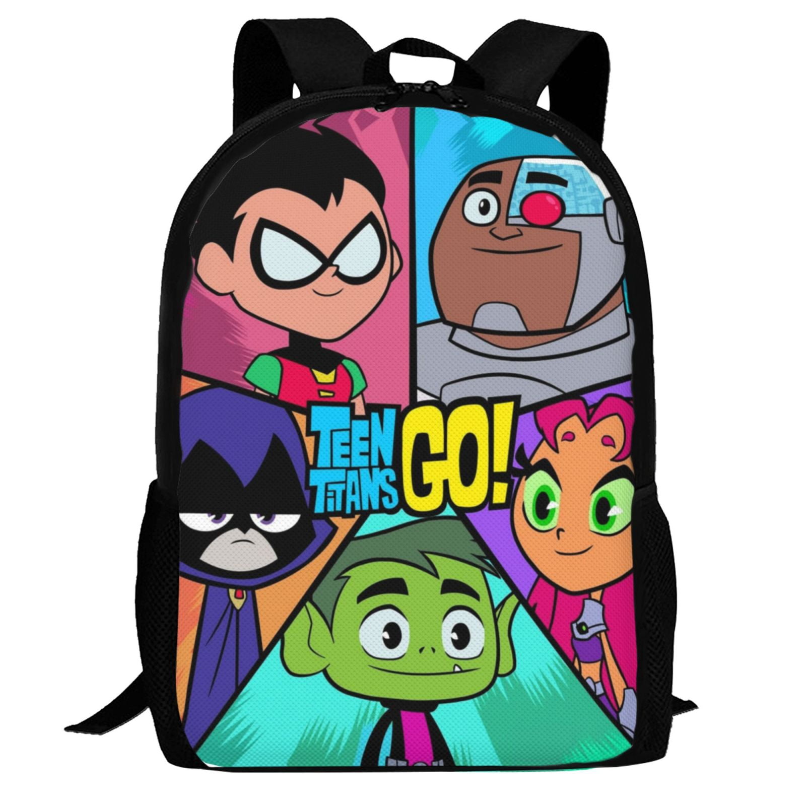 Teen Titans Go! Backpack,3d Print Laptop Backpack Lightweight Casual ...