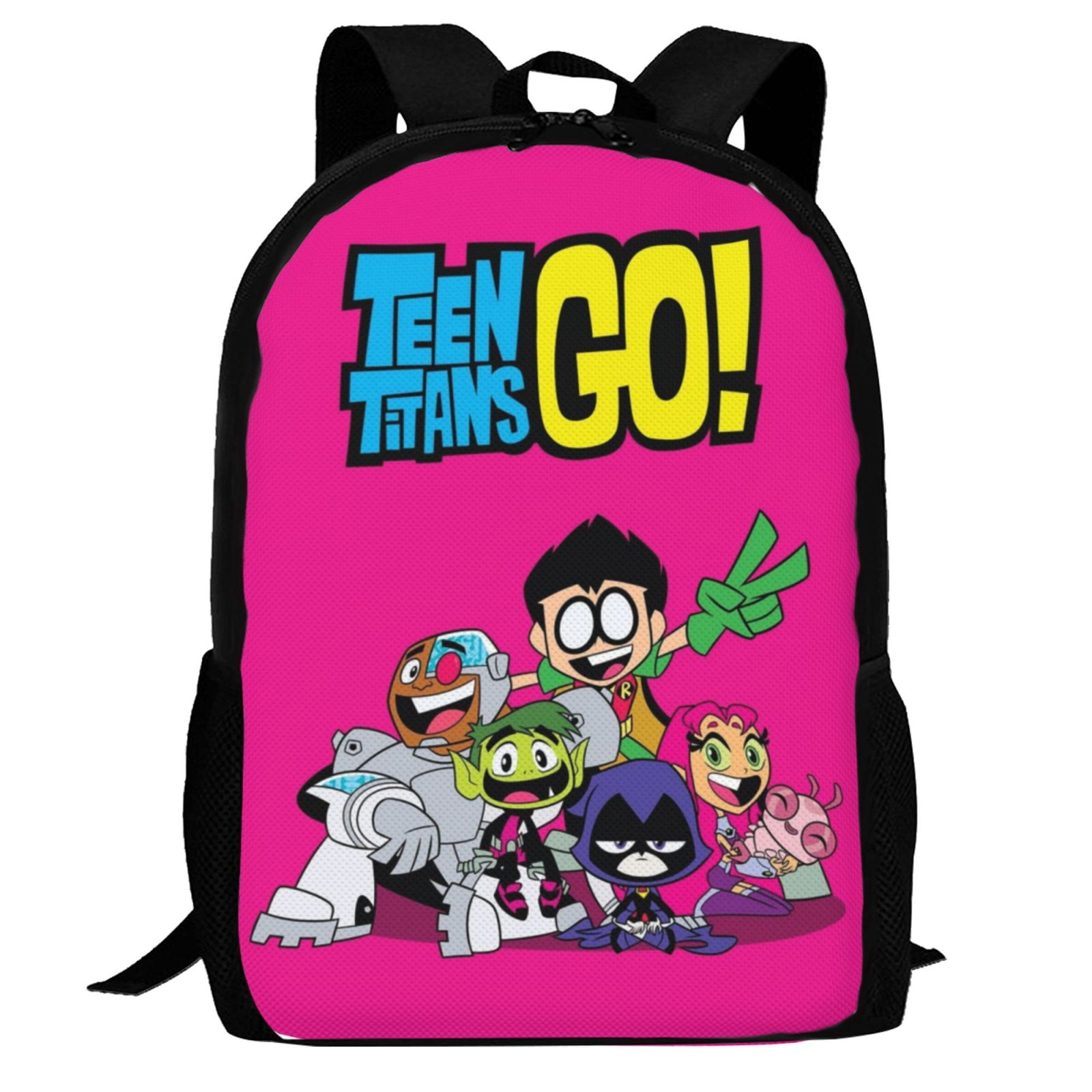 Teen Titans Go! Backpack,3d Print Laptop Backpack Lightweight Casual ...