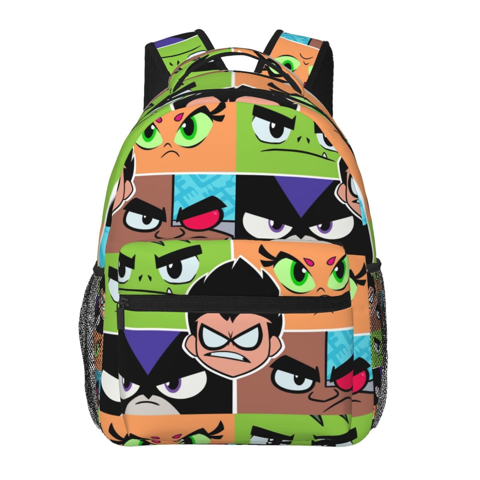 Teen Titans Go! Backpack College Bag Lightweight Bookbag Casual Daypack ...