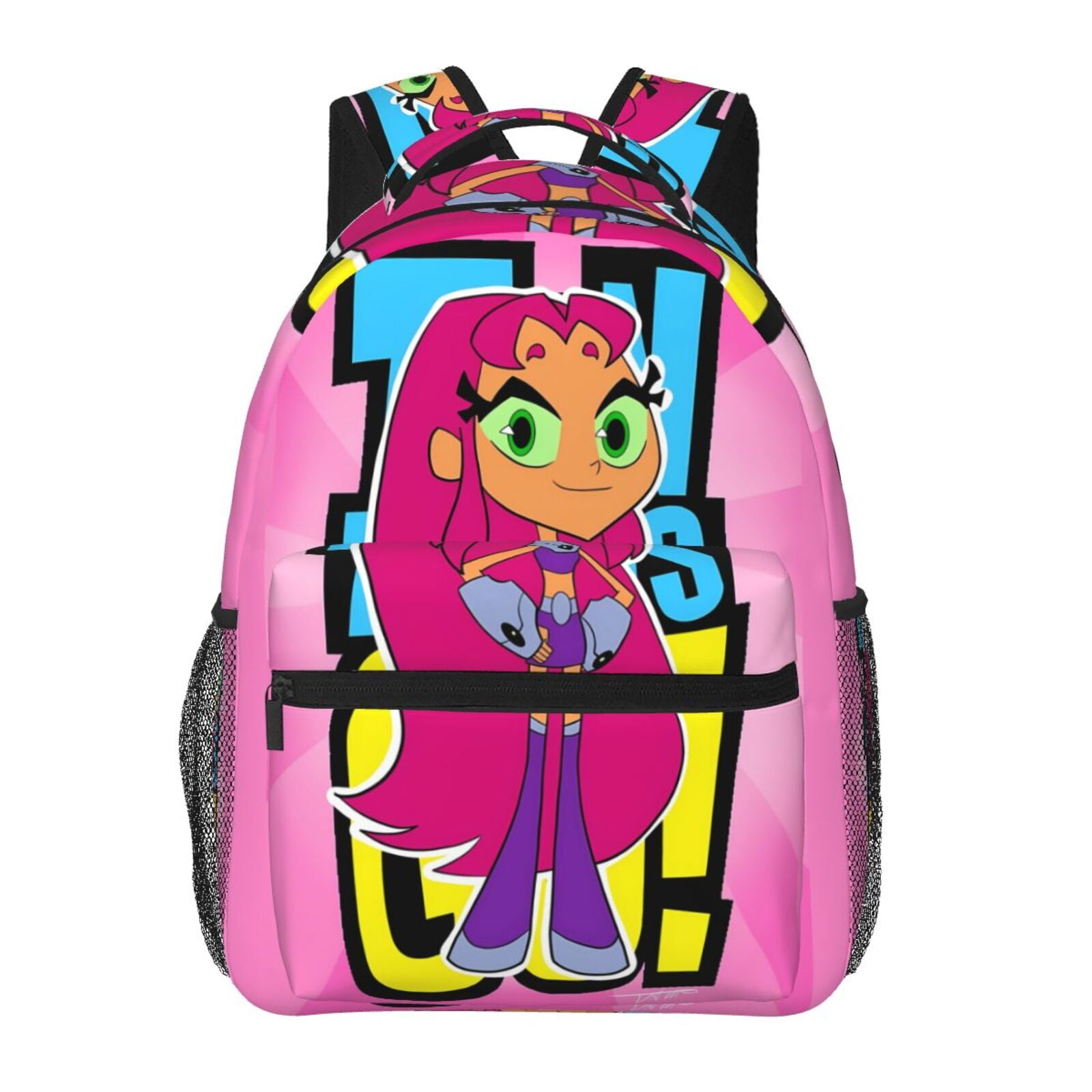 Teen Titans Go Backpack College Bag Lightweight Bookbag Casual Daypack ...