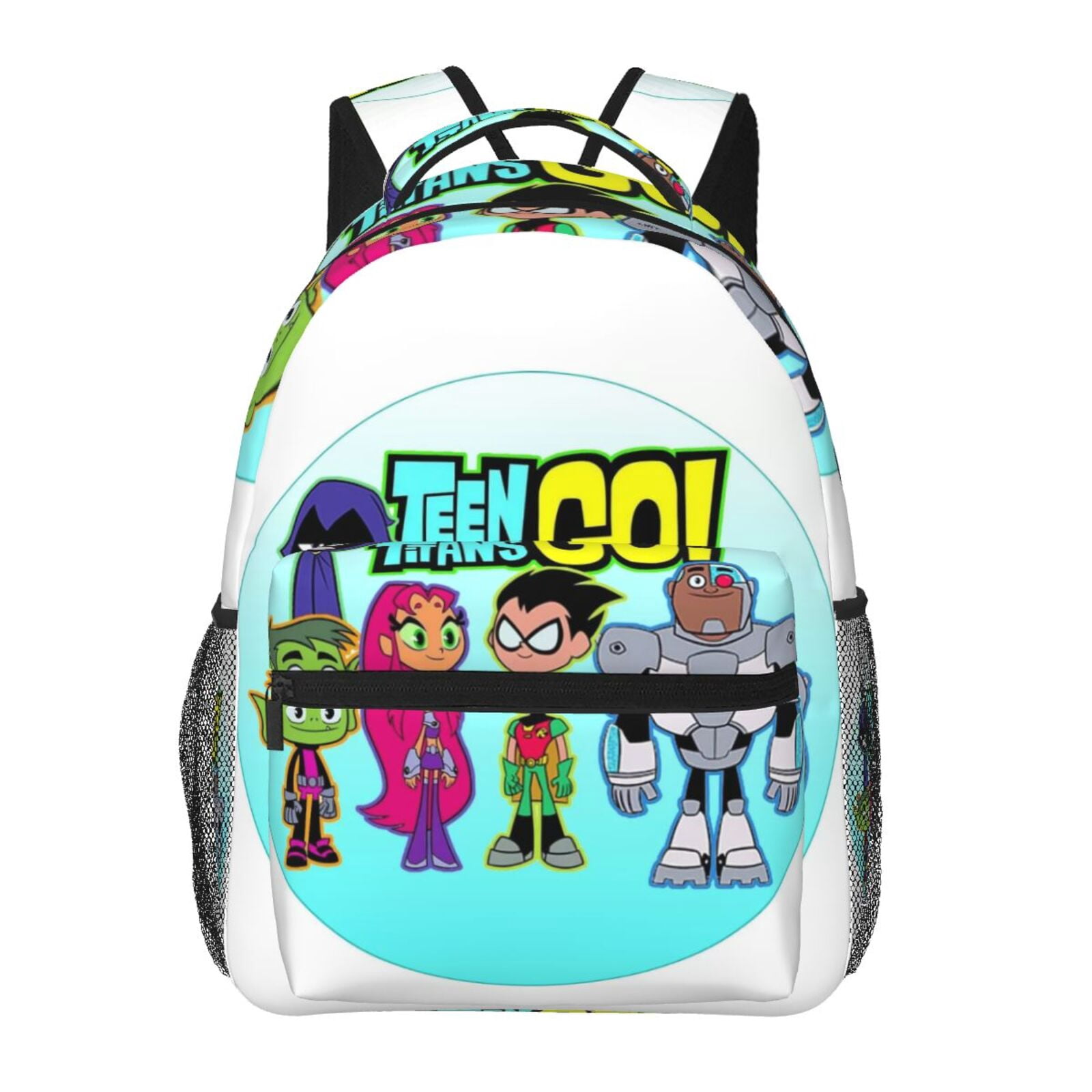 Teen Titans Go! Backpack College Bag Lightweight Bookbag Casual Daypack ...