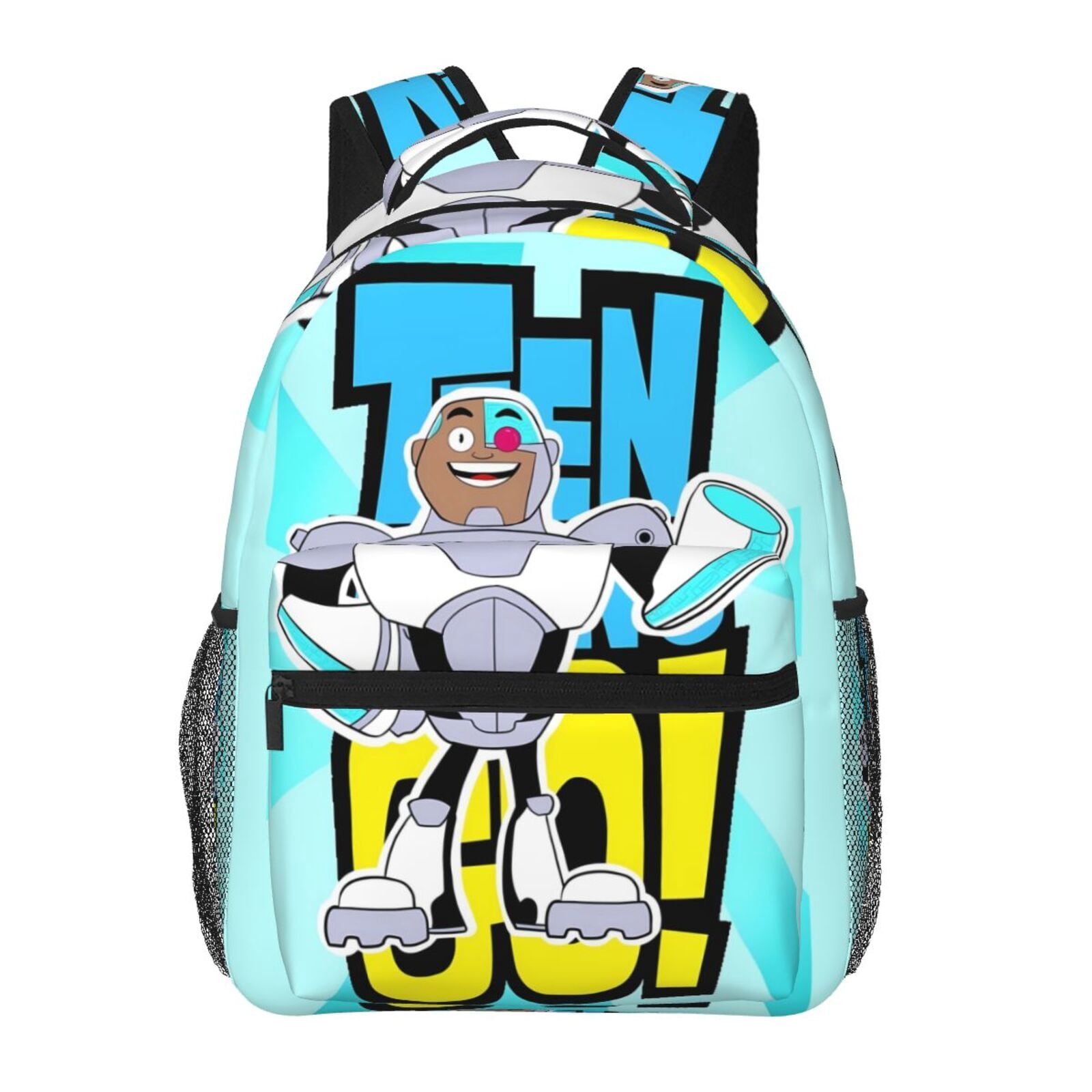 Teen Titans Go Backpack College Bag Lightweight Bookbag Casual Daypack ...