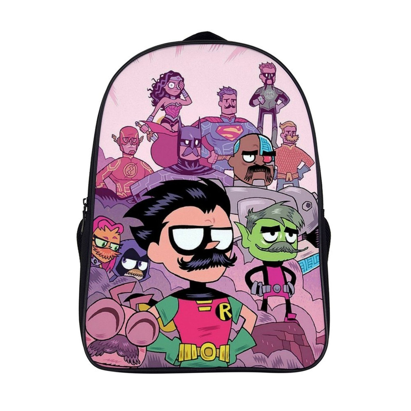Teen Titans Go Backpacks 16 Inch Lightweight Bookbags Casual Daypack ...