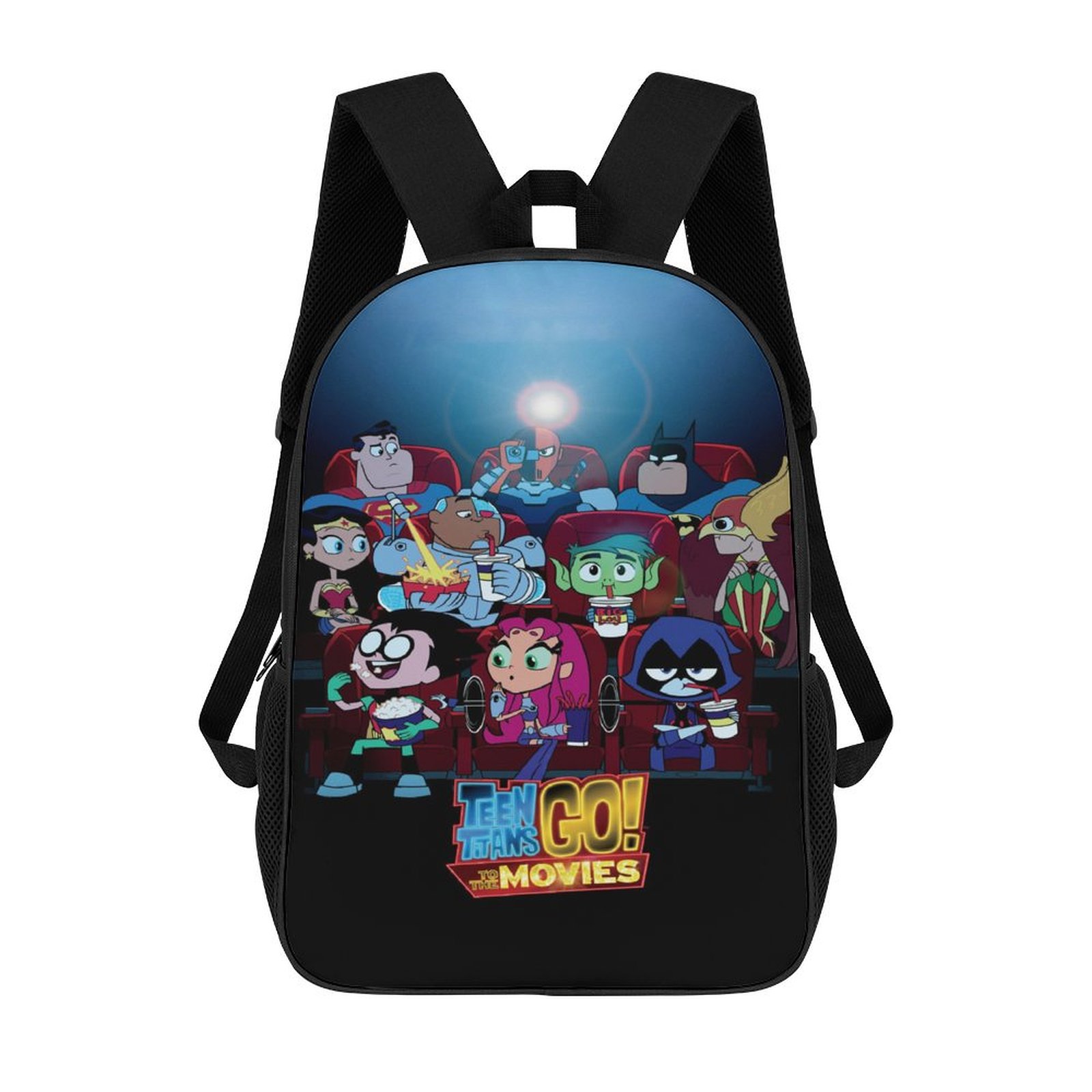 Teen Titans Go Backpacks Anime Backpack 3d Printing Cartoon Backpack ...