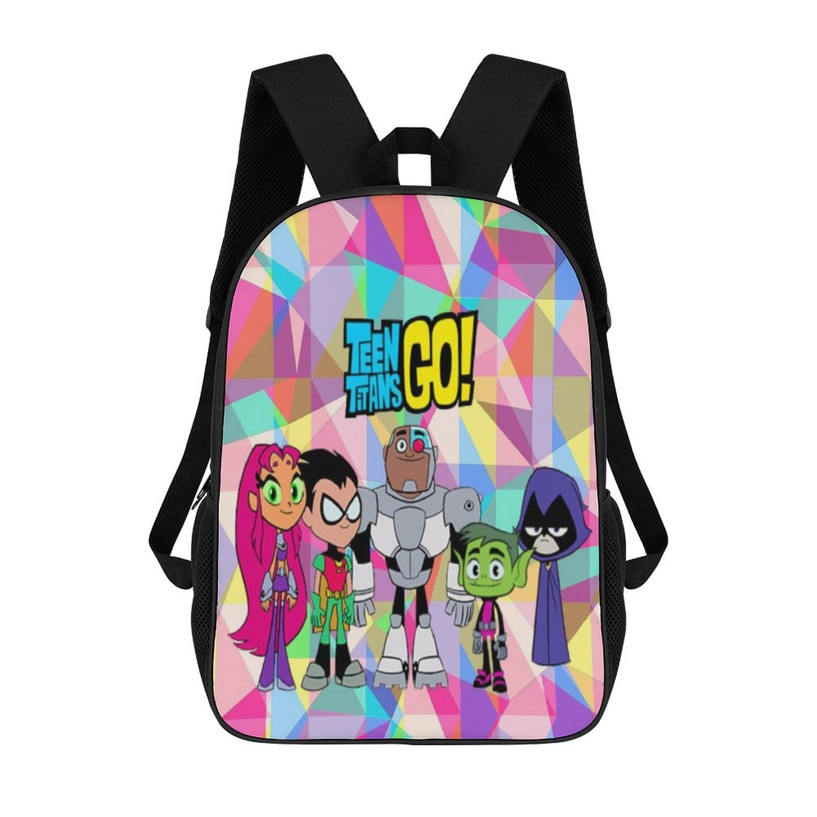 Teen Titans Go Backpacks Anime Backpack 3d Printing Cartoon Backpack ...