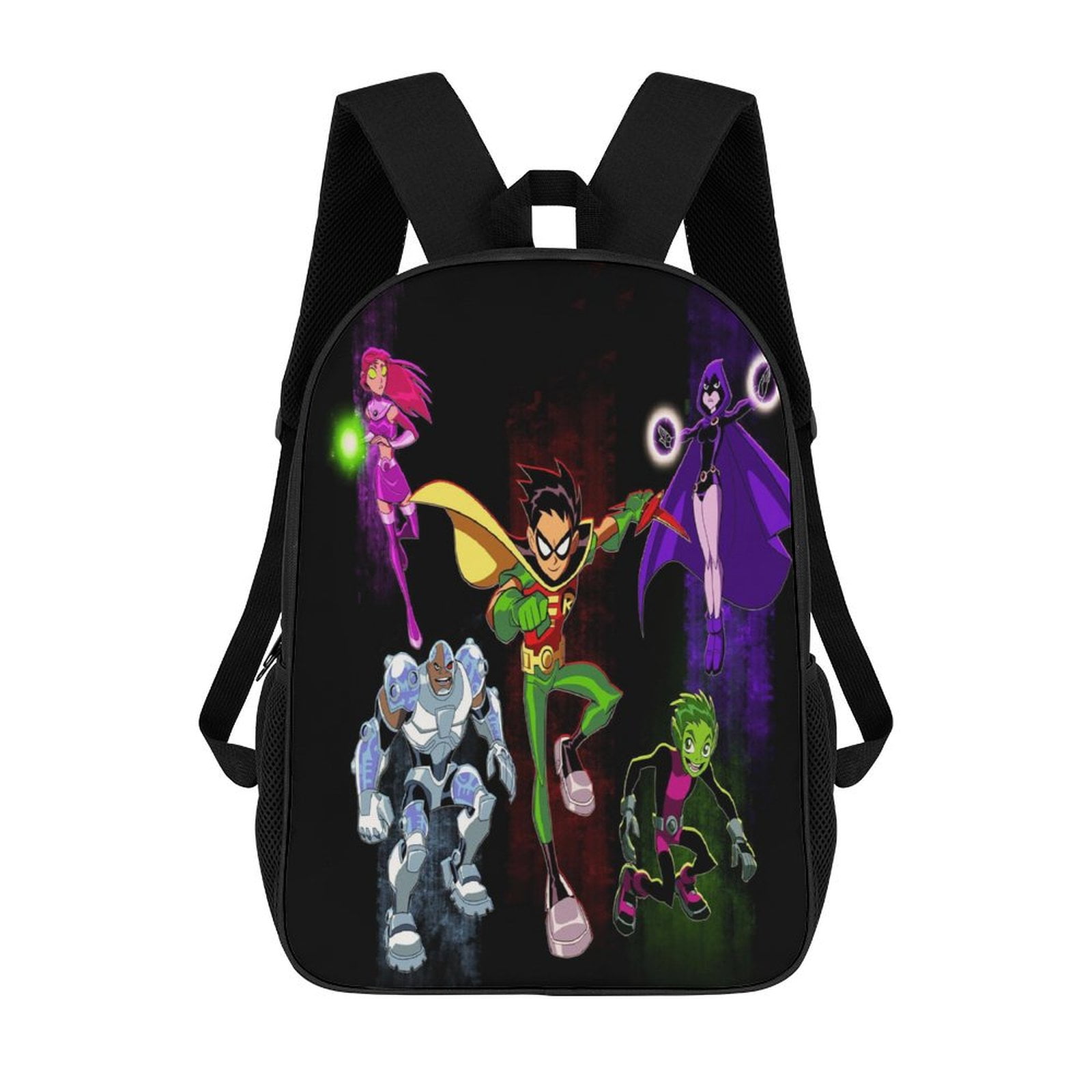 Teen Titans Go Backpacks Anime Backpack 3d Printing Cartoon Backpack ...