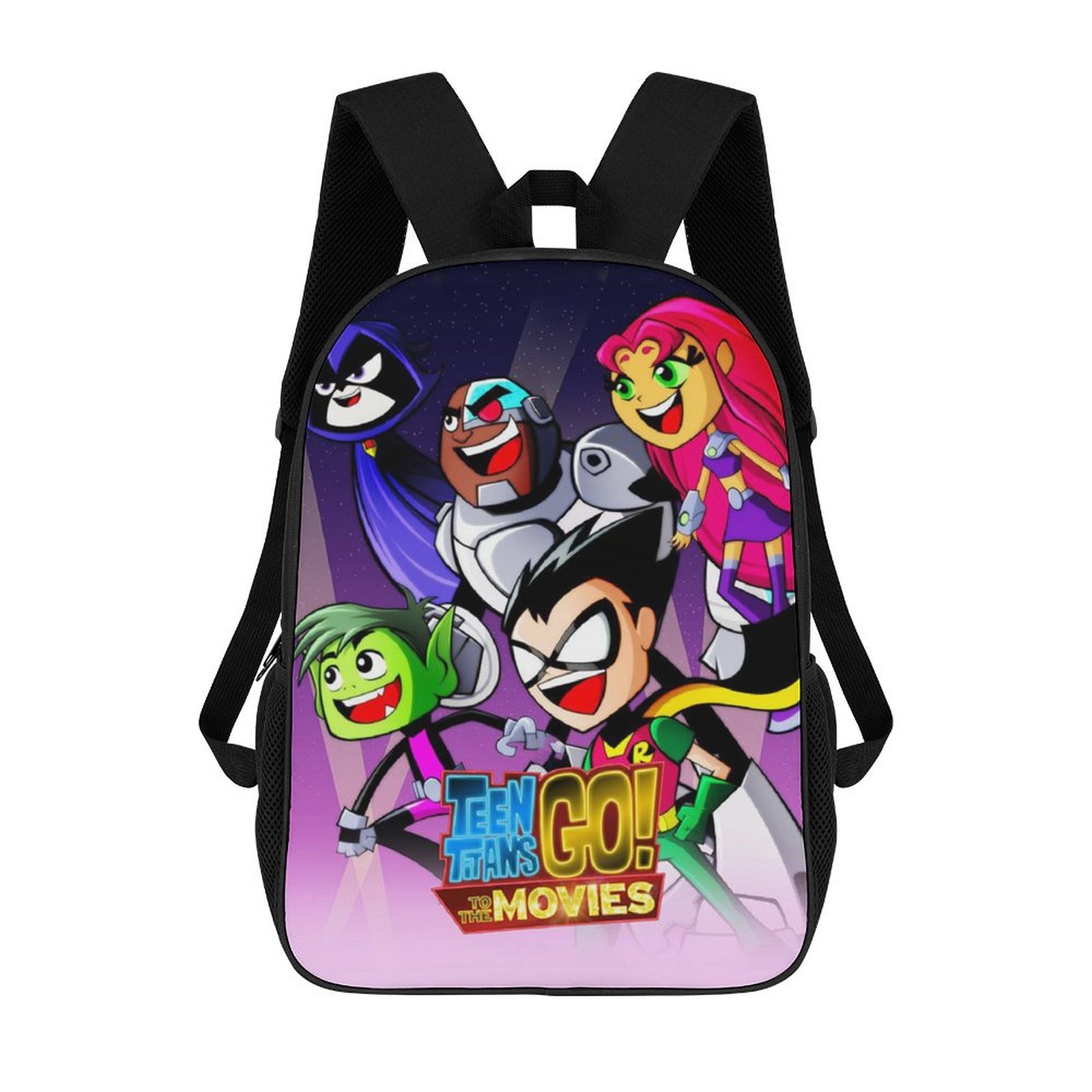 Teen Titans Go Backpacks Anime Backpack 3d Printing Cartoon Backpack ...