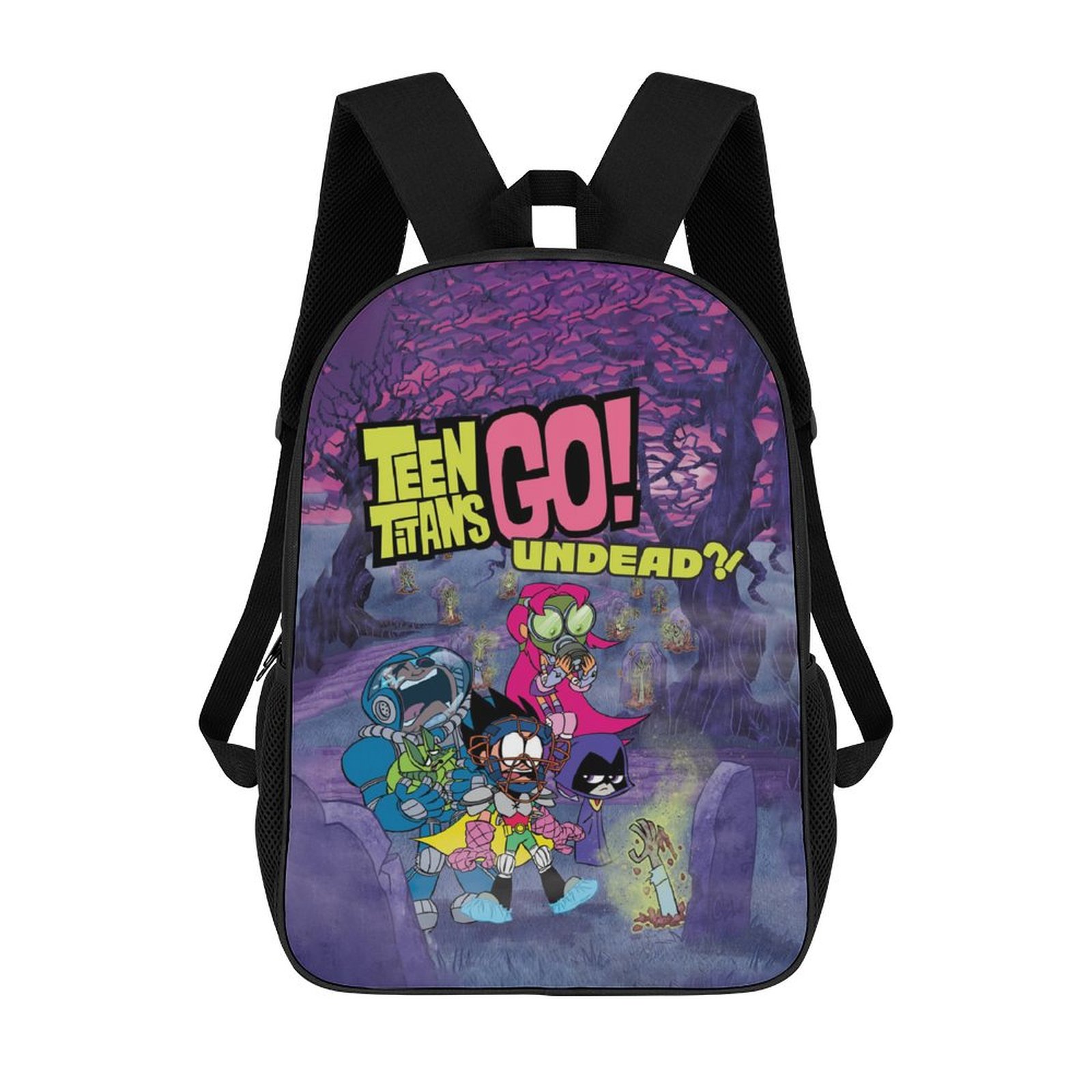 Teen Titans Go Backpacks Anime Backpack 3d Printing Cartoon Backpack ...