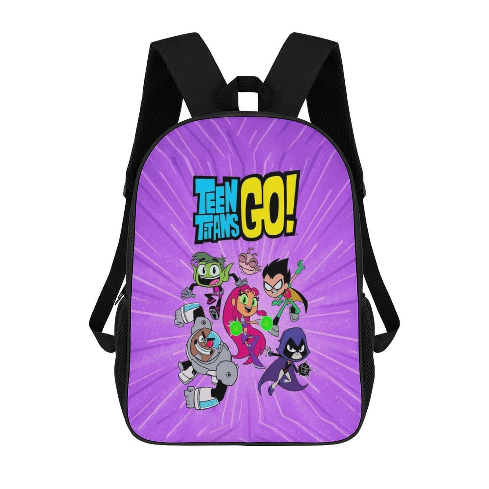 Teen Titans Go Backpacks Anime Backpack 3d Printing Cartoon Backpack ...