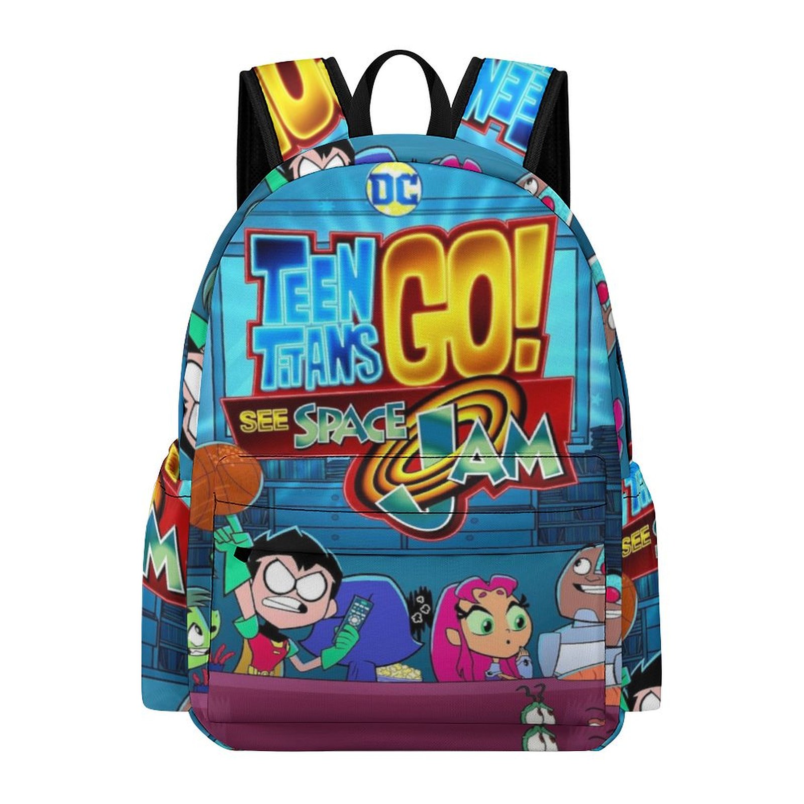Teen Titans Go Backpacks Lightweight Bookbags Casual Daypack For Travel ...
