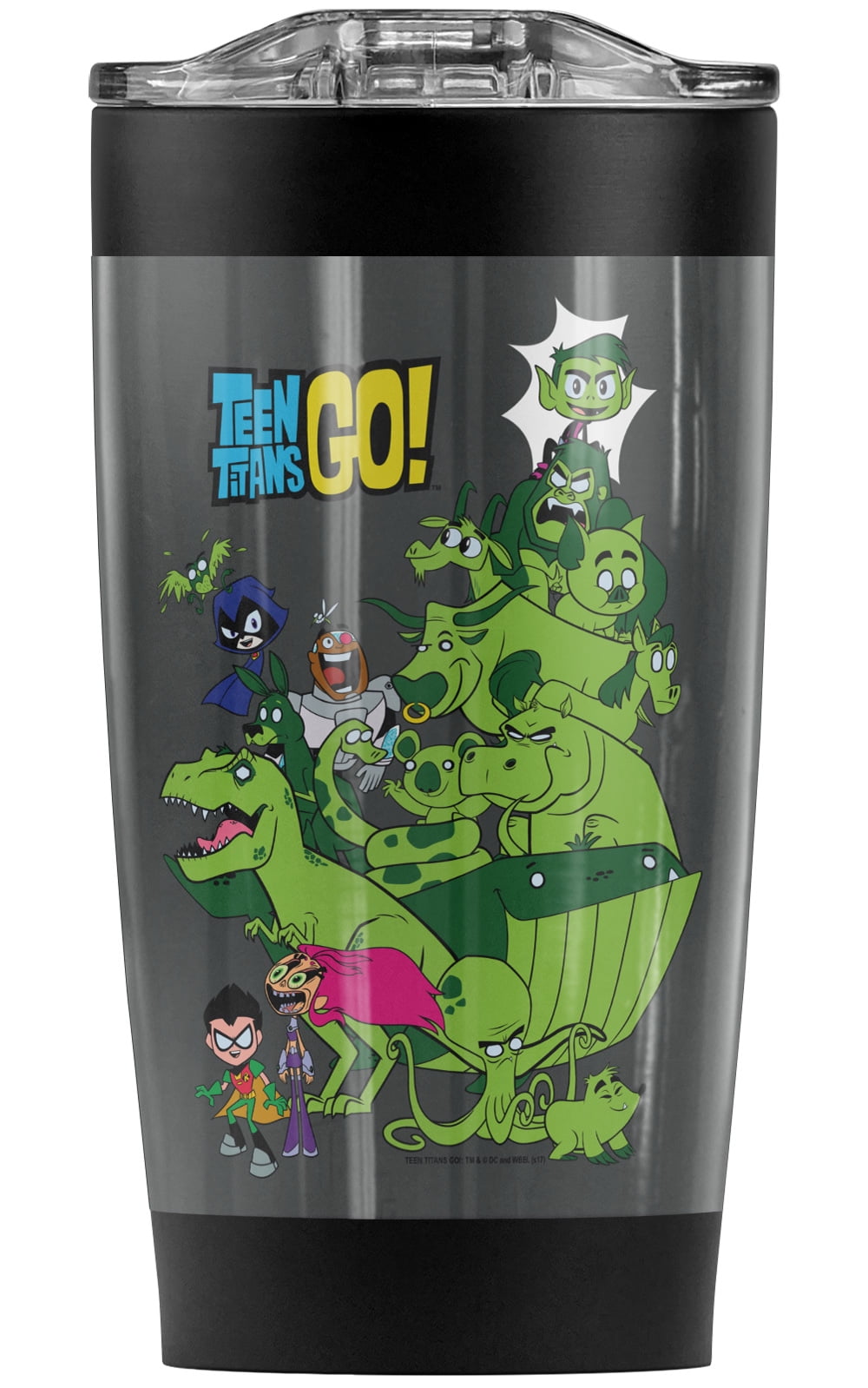 Teen Titans Go! Beast Boy Stack Stainless Steel Tumbler 20 oz Coffee ...