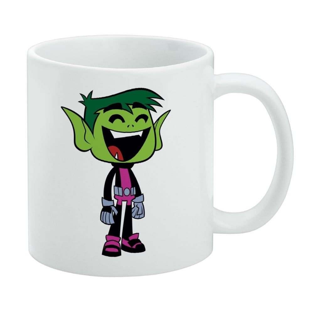 Teen Titans Go! Beast Boy White Mug - Walmart.com