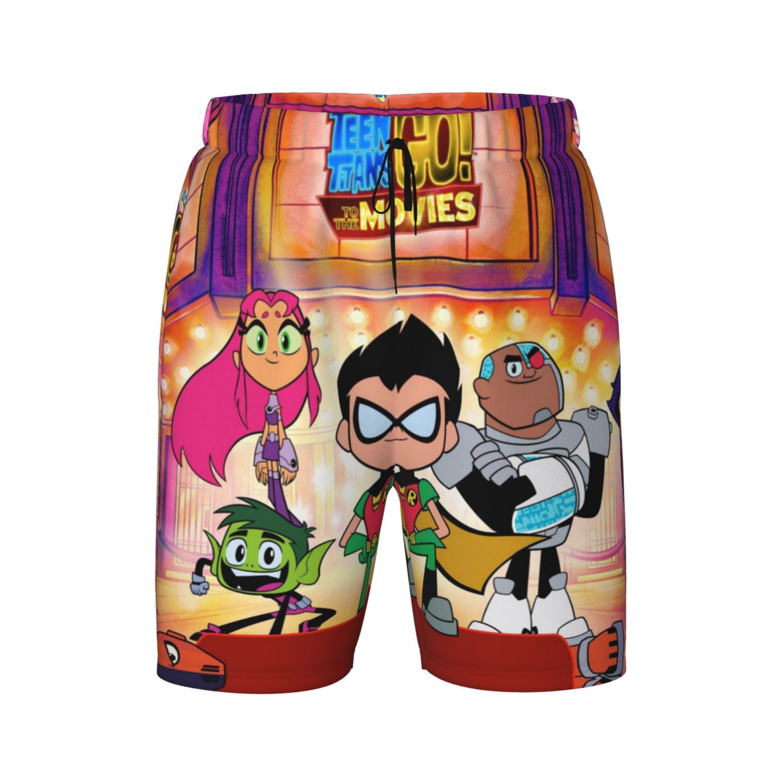 Teen Titans Go Boys Swim Trunks Quick Dry Board Shorts Bathing Suits ...