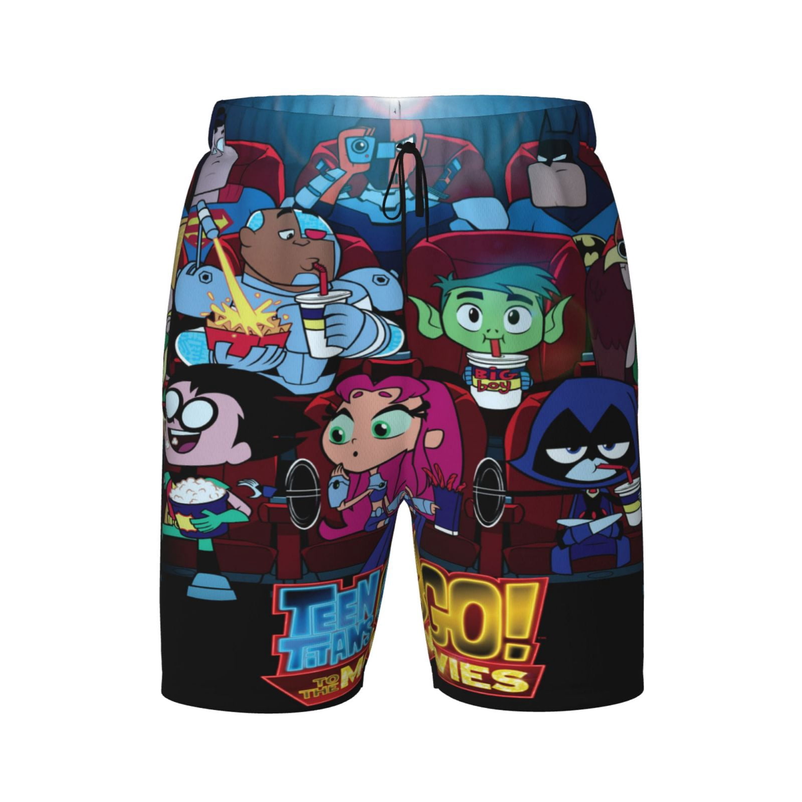 Teen Titans Go Boys Swim Trunks Quick Dry Board Shorts Bathing Suits ...