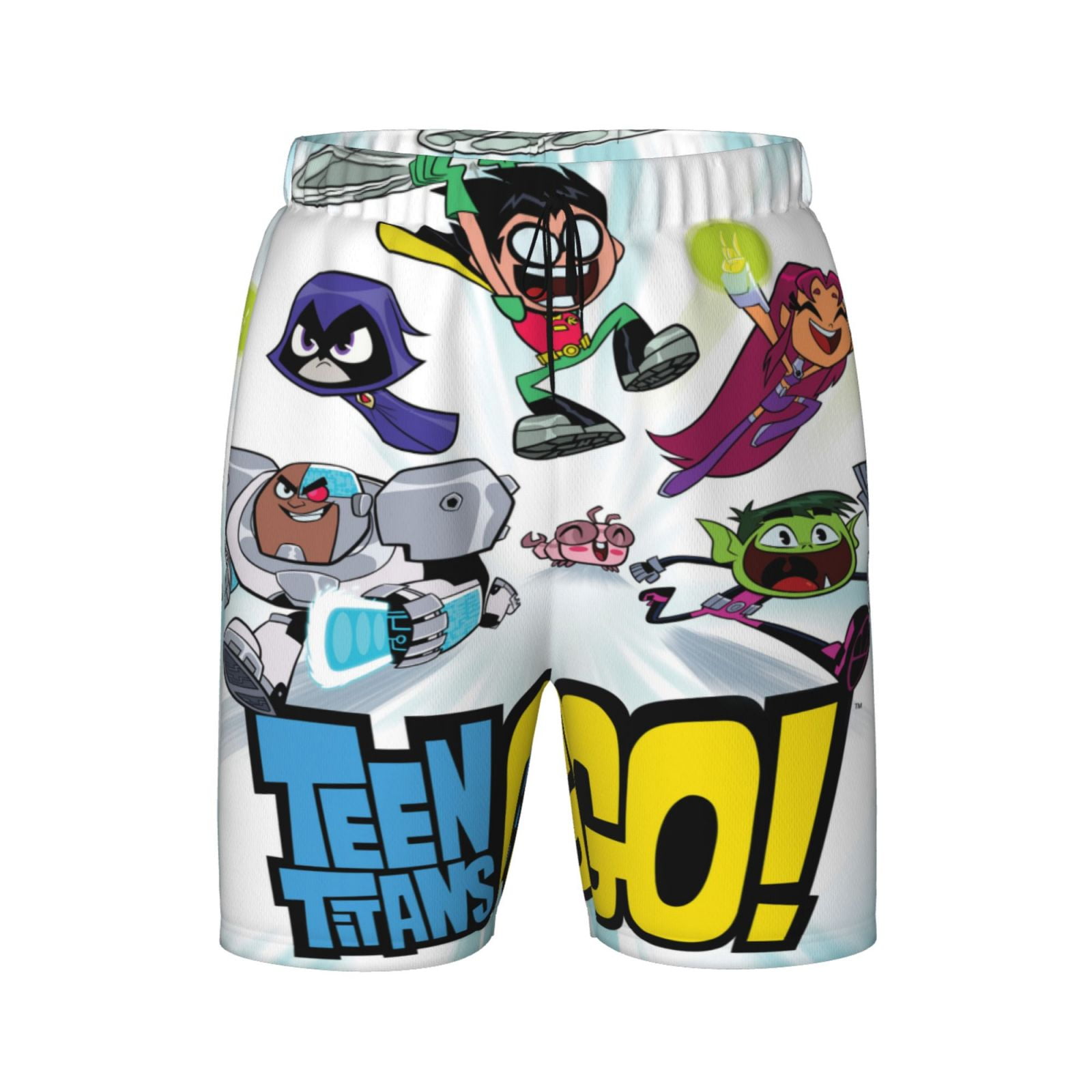 Teen Titans Go Boys Swim Trunks Quick Dry Board Shorts Bathing Suits ...