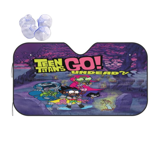Teen Titans Go Car Sun Shade Windshield Cartoon Sun Shade for Car Truck ...