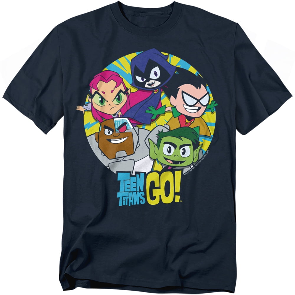 Teen Titans Go T-Shirt Go Go Group Unisex Graphic Tee For Men & Women ...