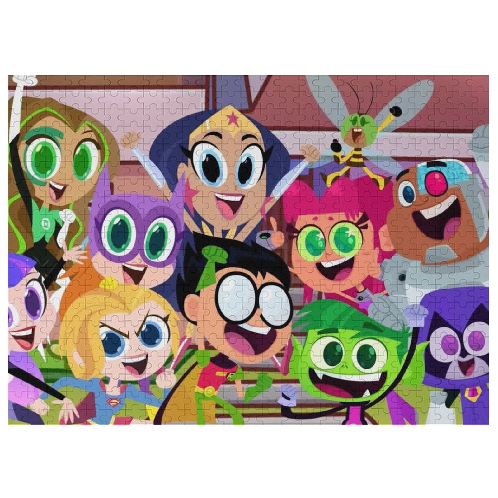 Teen Titans Go Jigsaw Puzzles Interlocking Puzzles Home Decor Birthday ...
